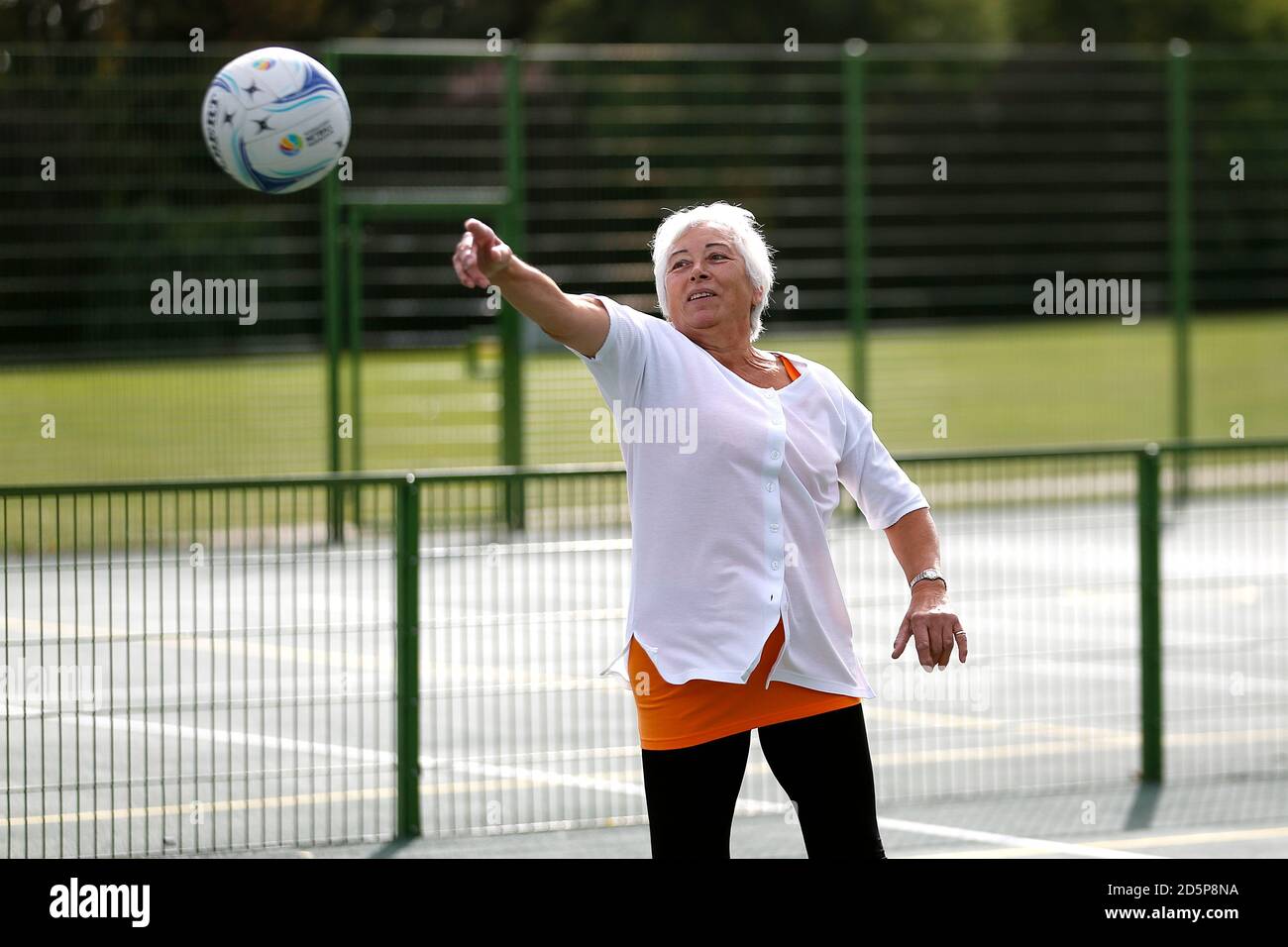 Participants take part in the Back to Netball and Walking Netball ...
