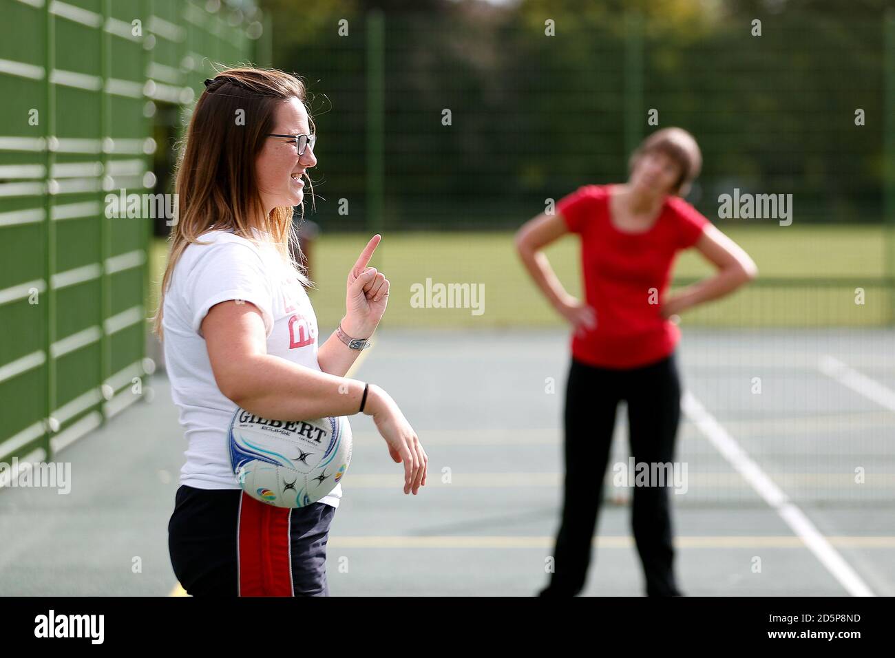 Participants take part in the Back to Netball and Walking Netball ...