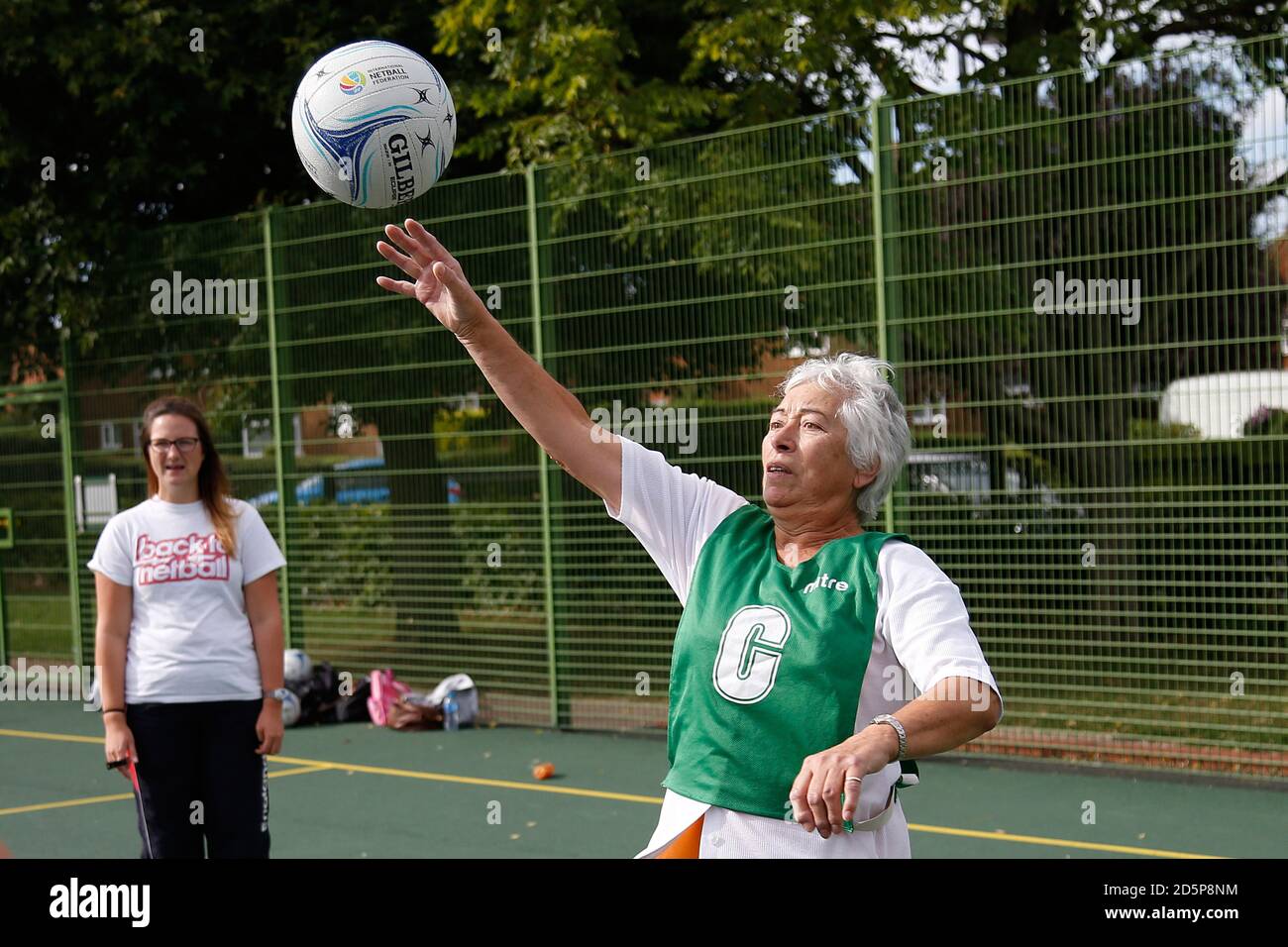 Participants take part in the Back to Netball and Walking Netball ...