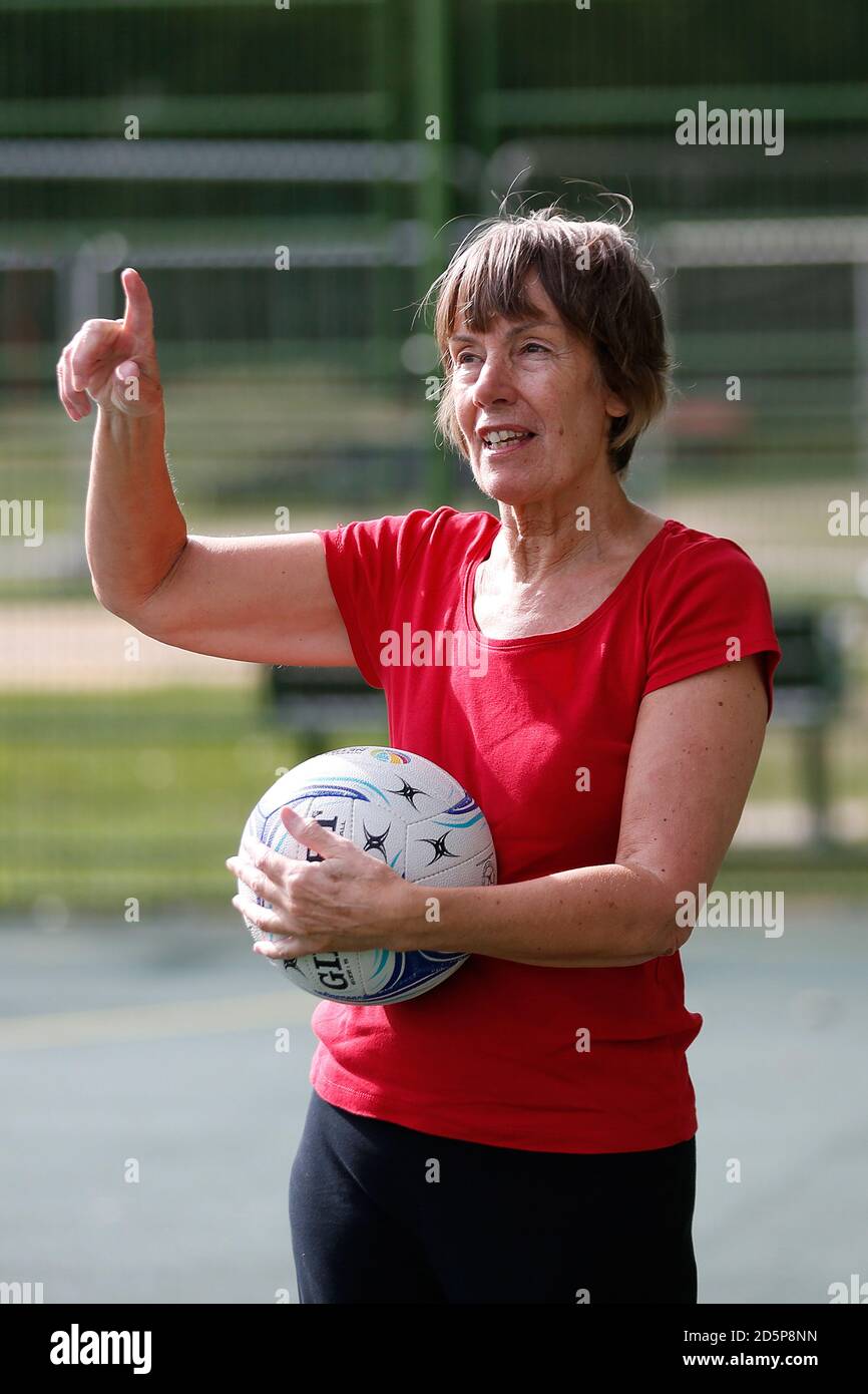 Participants take part in the Back to Netball and Walking Netball ...