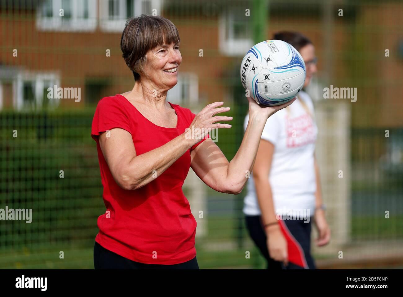 Participants take part in the Back to Netball and Walking Netball ...
