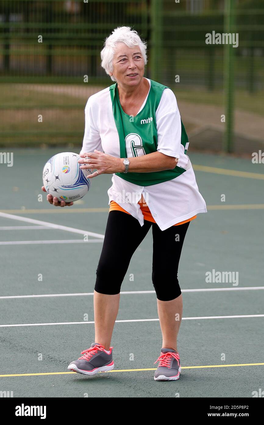 Participants take part in the Back to Netball and Walking Netball ...
