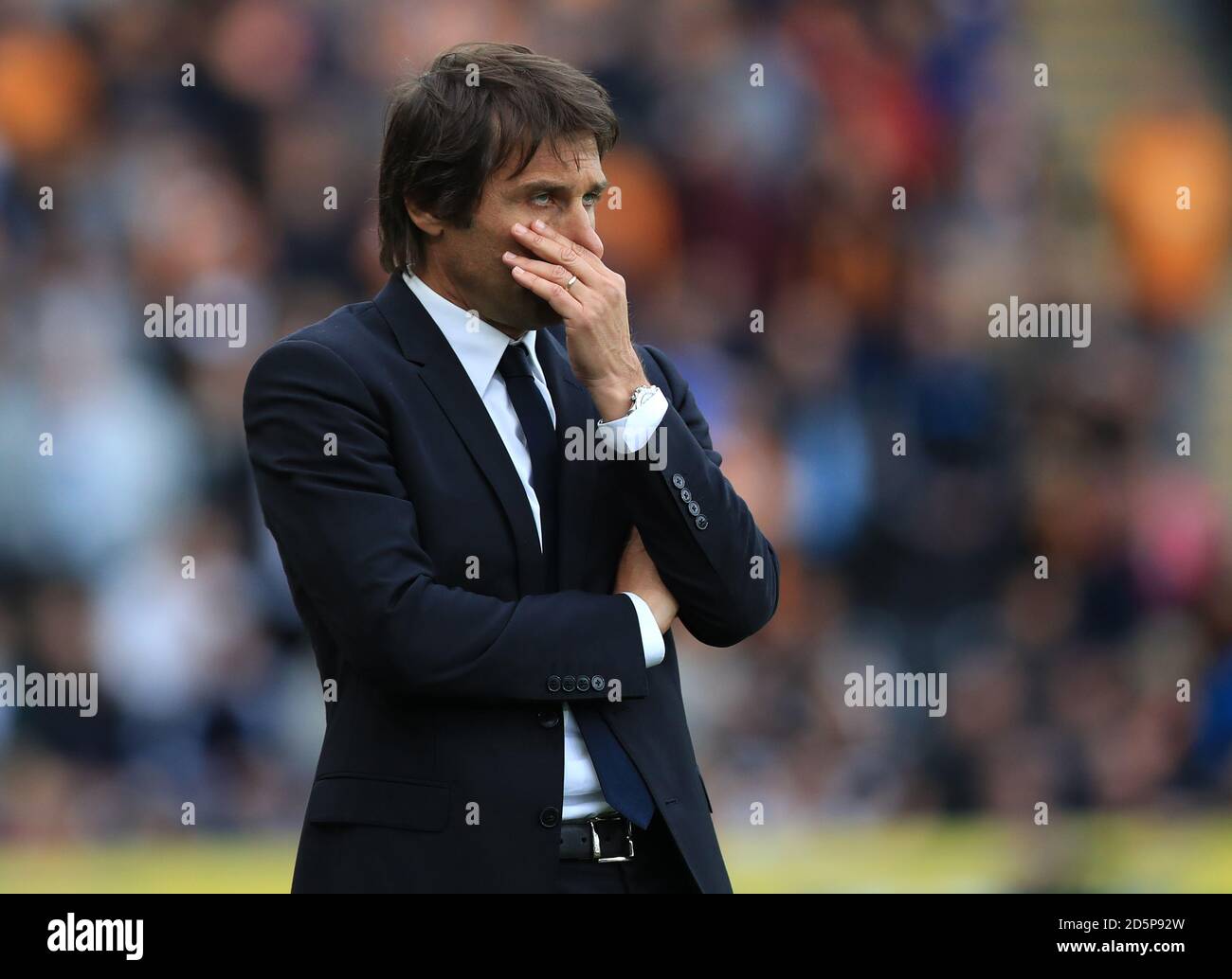 Chelsea's manager Antonio Conte Stock Photo - Alamy