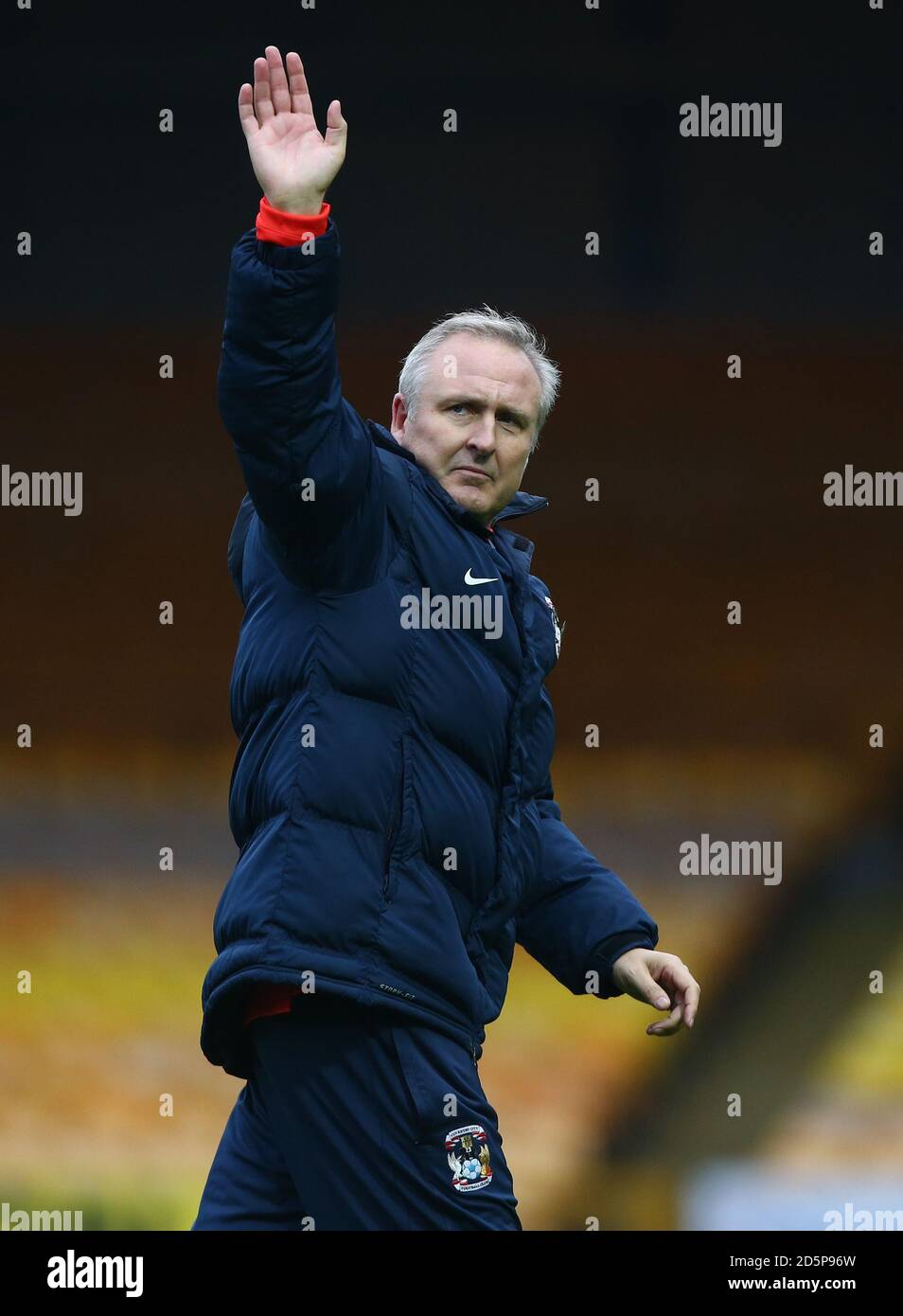 Coventry City's caretaker managemer Mark Venus Stock Photo - Alamy