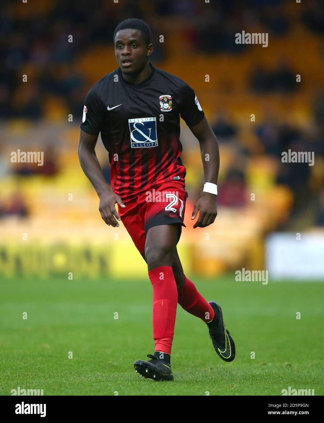 Coventry City's Andre Wright Stock Photo - Alamy