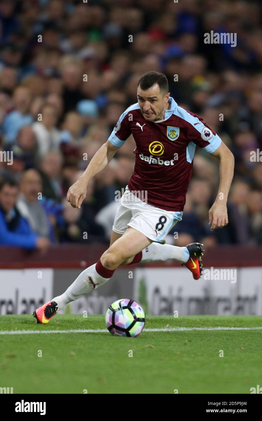 Burnley's Dean Marney Stock Photo - Alamy