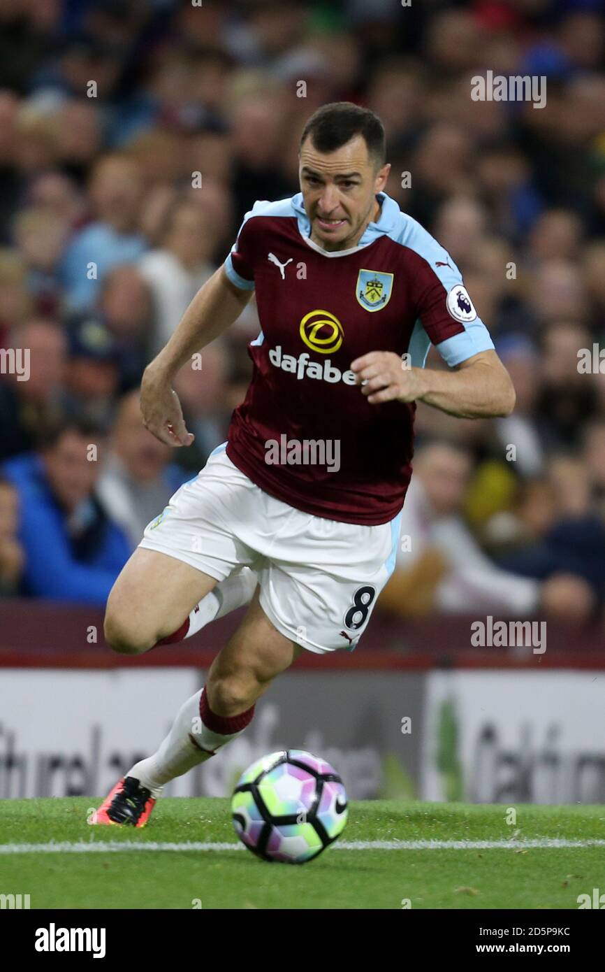 Burnley's Dean Marney Stock Photo - Alamy
