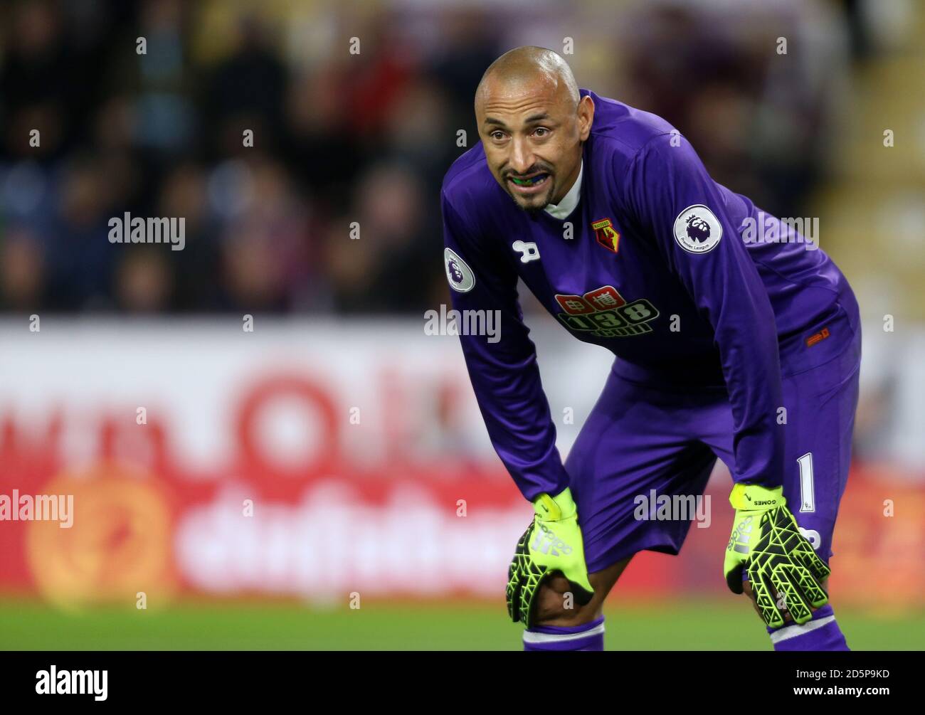 Watford goalkeeper Heurelho Gomes Stock Photo - Alamy