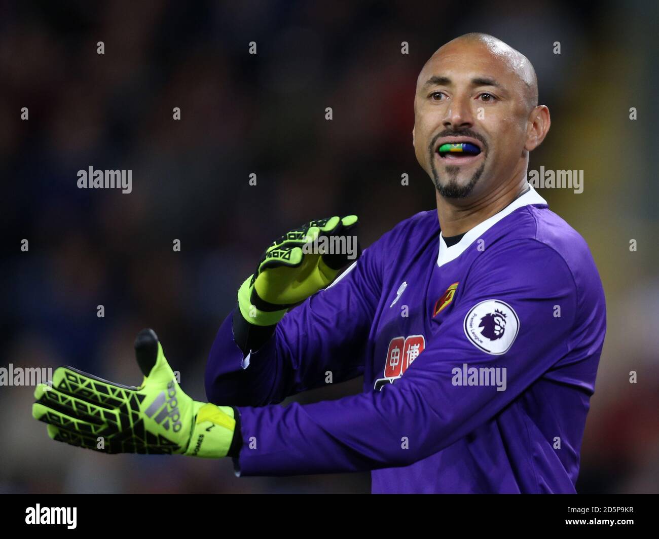Watford goalkeeper Heurelho Gomes Stock Photo - Alamy