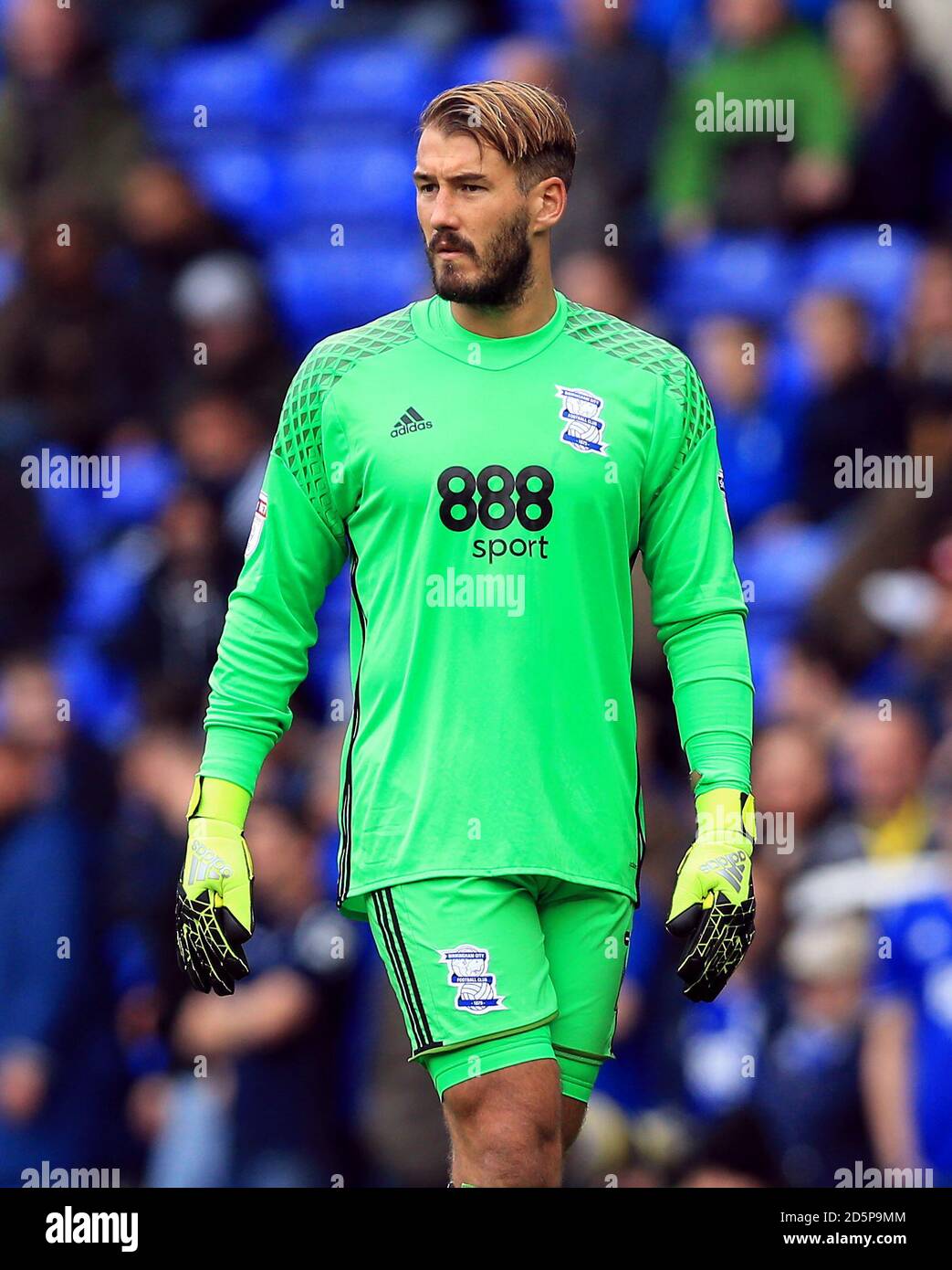 Birmingham City goalkeeper Adam Legzdins Stock Photo - Alamy