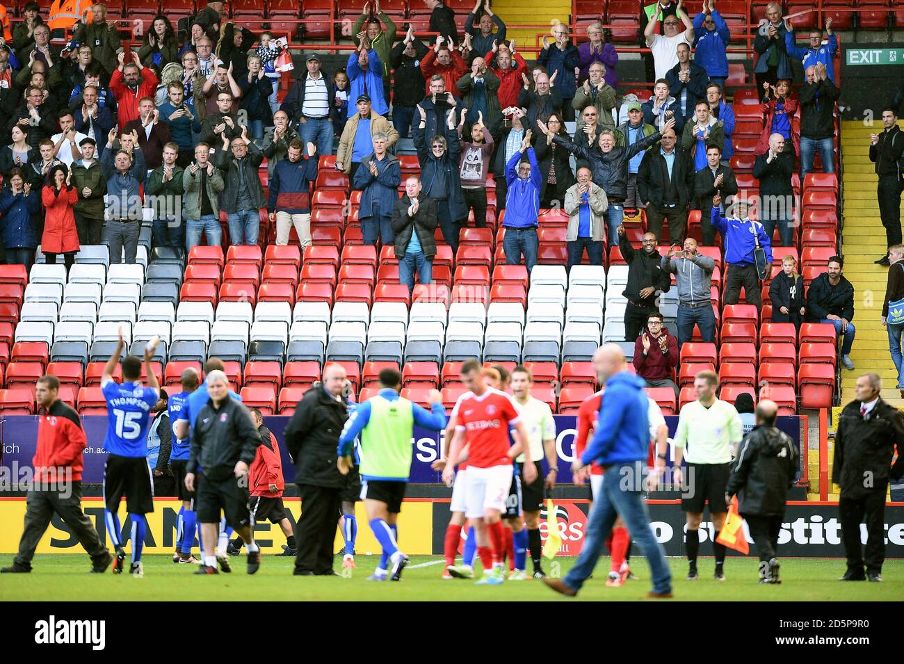 Rochdale fans in the stands hi-res stock photography and images - Alamy