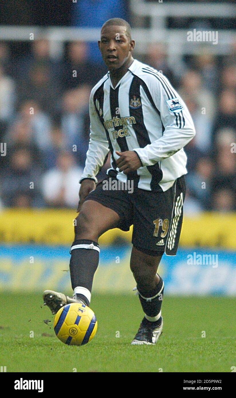 Newcastle United's Titus Bramble Stock Photo - Alamy