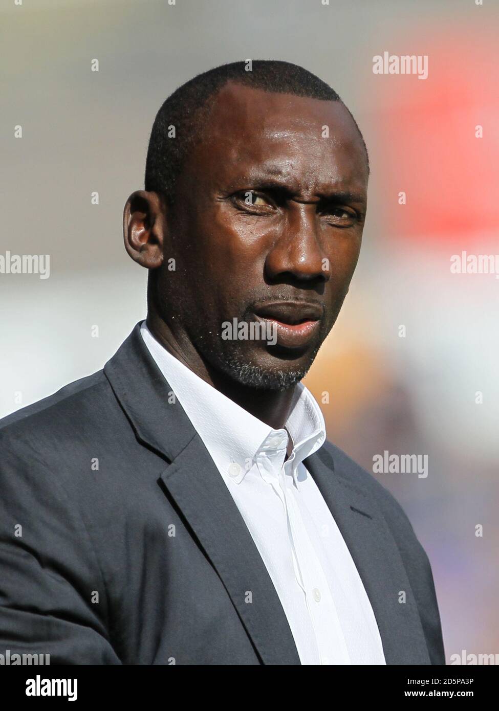 Queens Park Rangers manager Jimmy Floyd Hasselbaink Stock Photo - Alamy