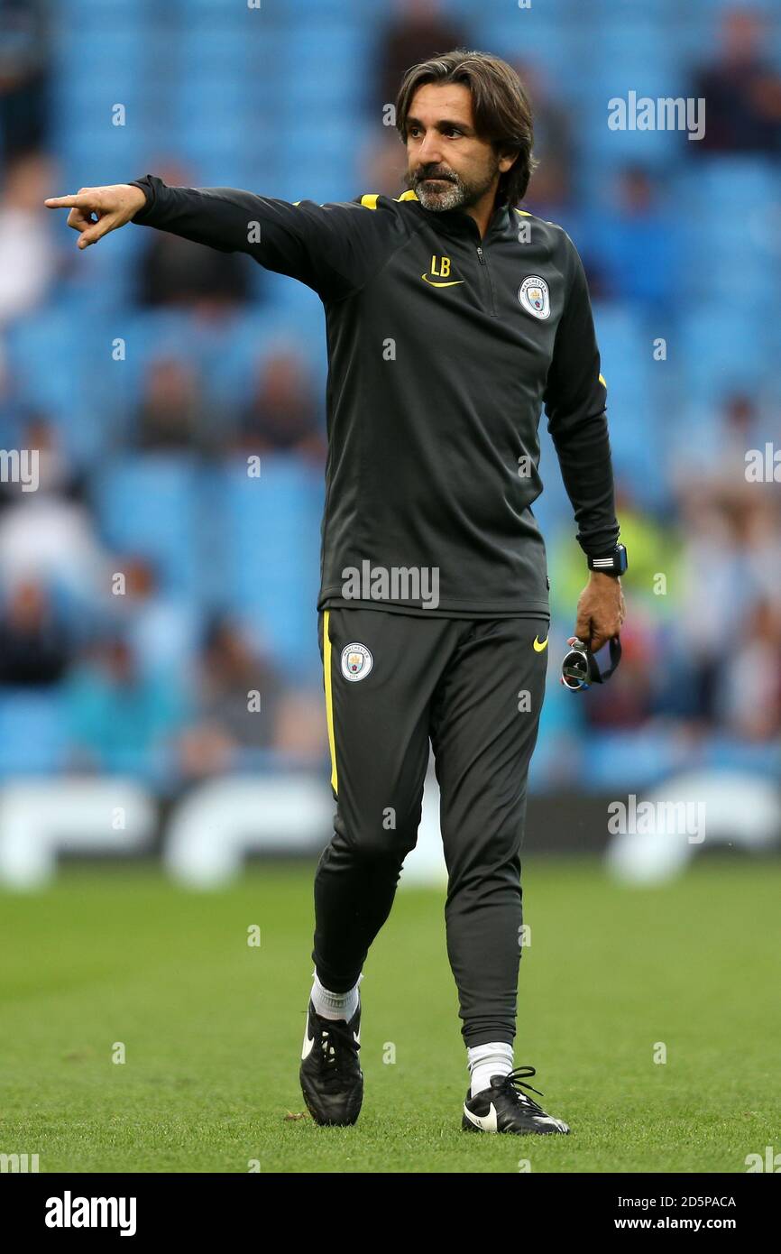 Manchester City fitness coach Lorenzo Buenaventura Stock Photo - Alamy
