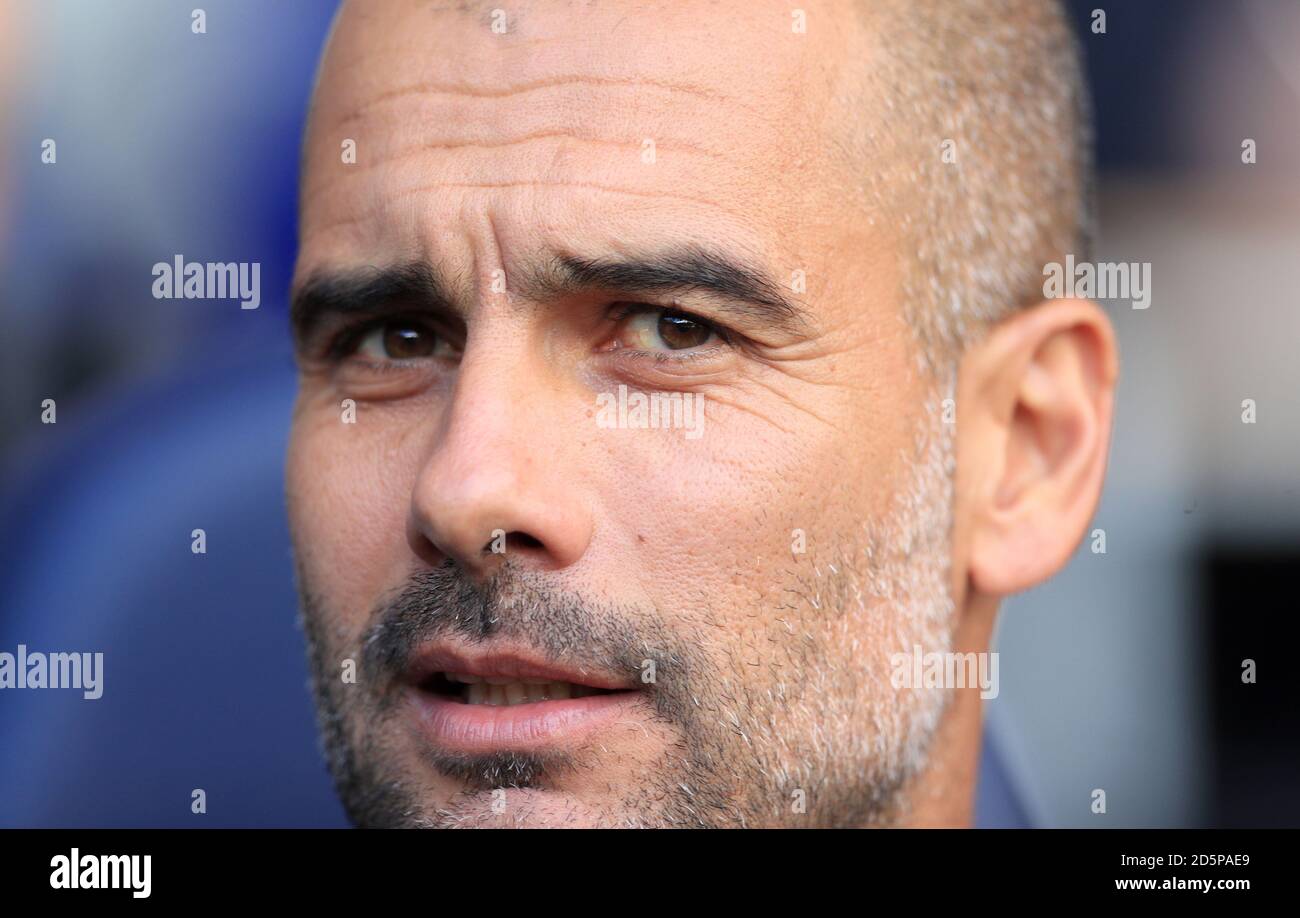 Manchester City manager Pep Guardiola Stock Photo - Alamy