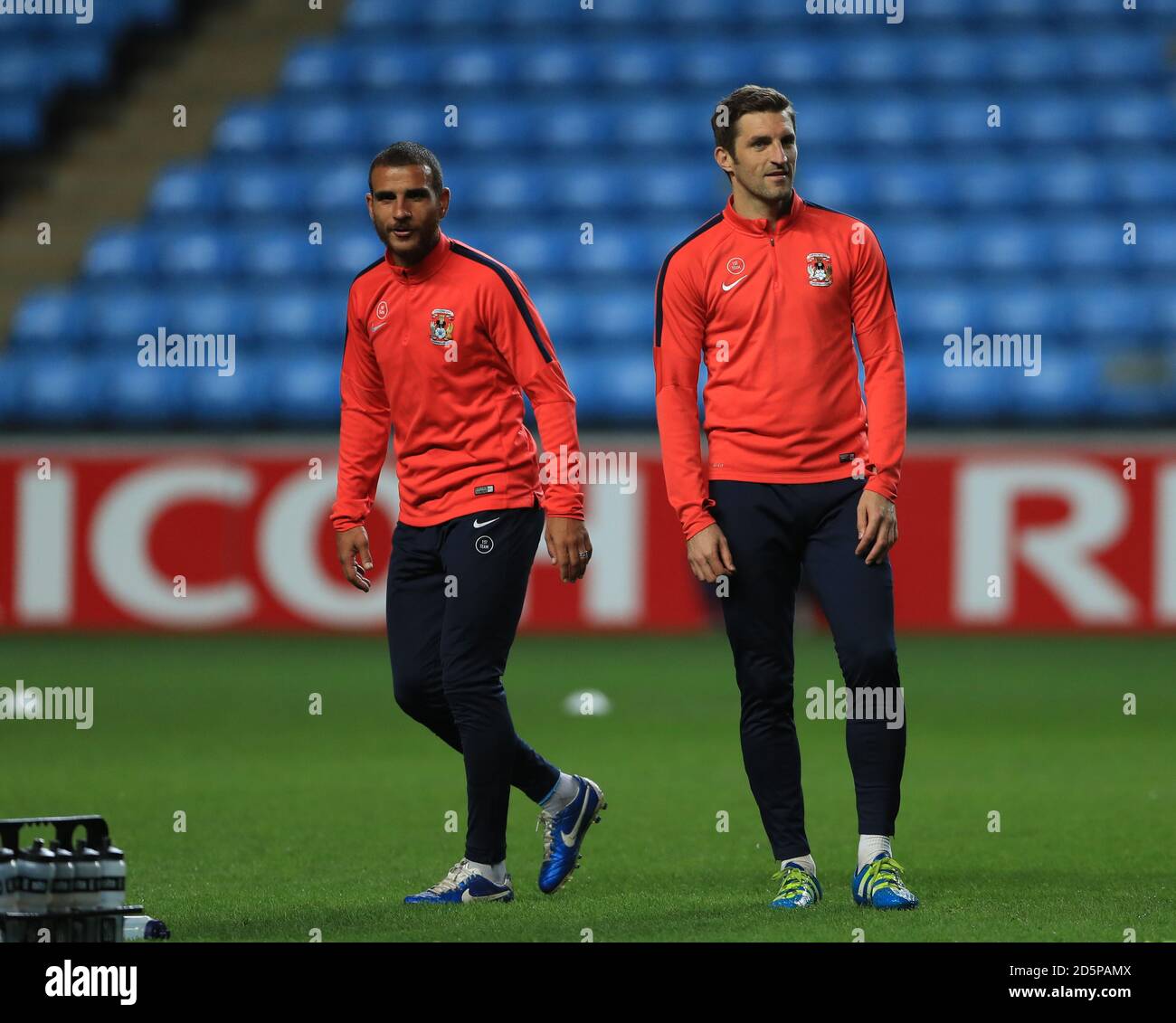Coventry City's Marcus Tudgay (left) and Sam Ricketts Stock Photo - Alamy
