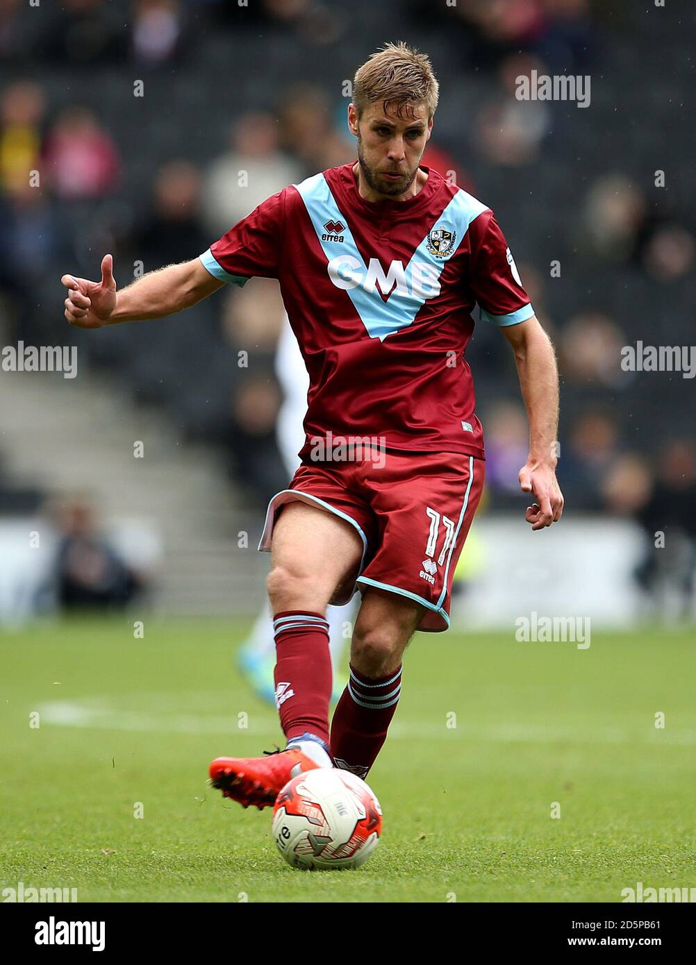 Port Vale Sam Foley in action Stock Photo - Alamy