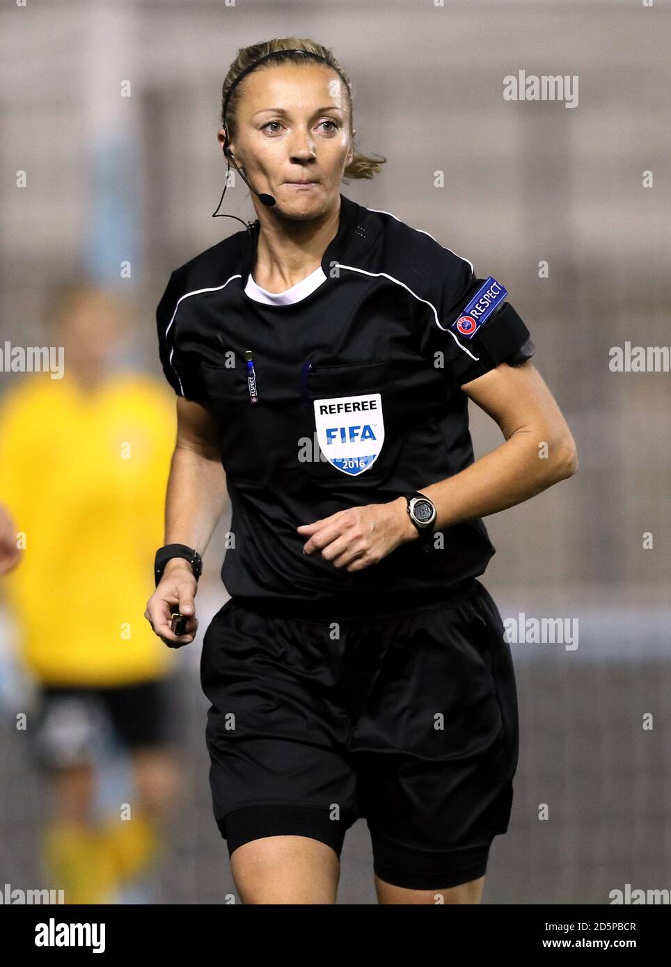 Referee Monika Mularczyk Stock Photo - Alamy