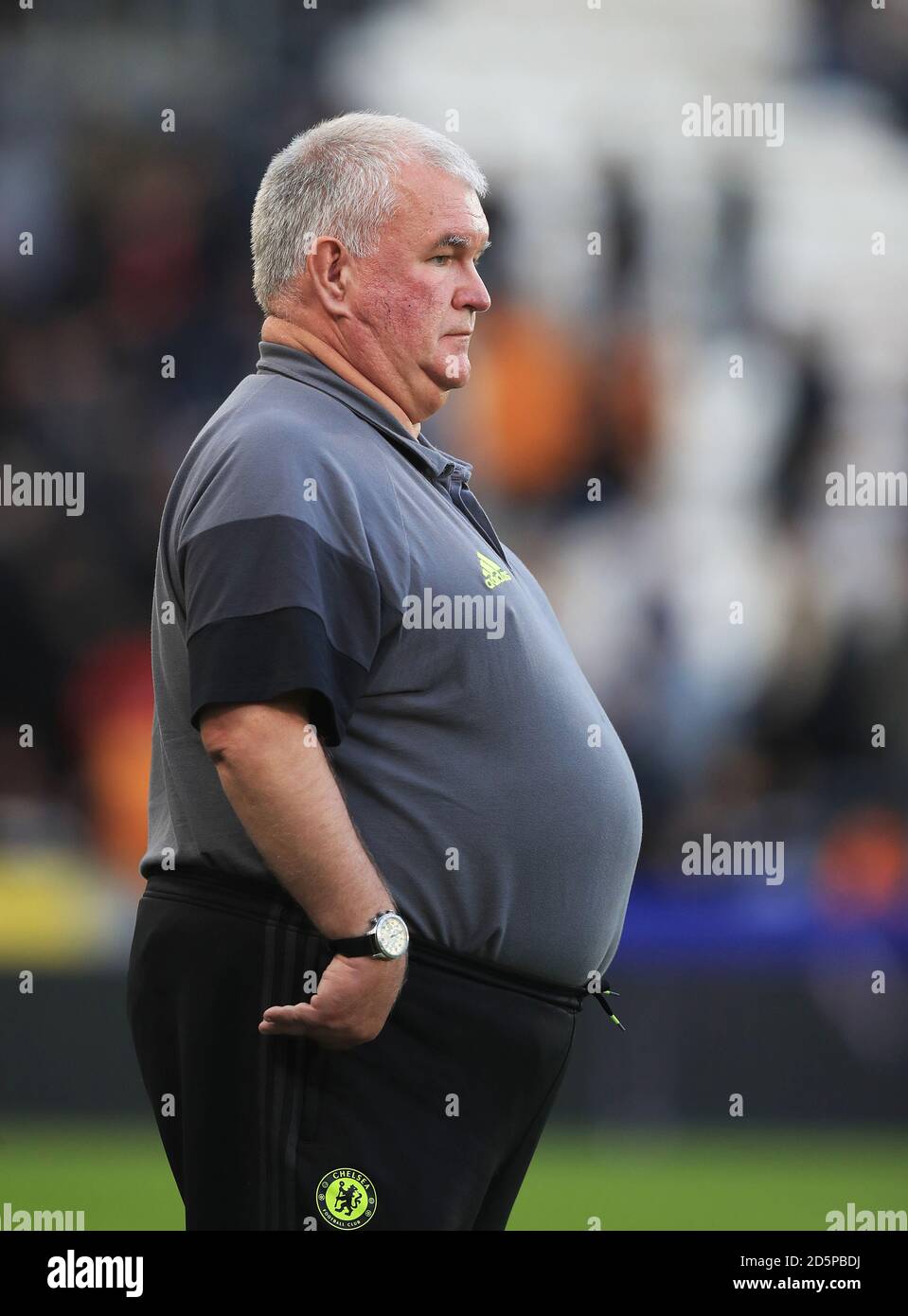 Chelsea player liaison Gary Staker Stock Photo - Alamy