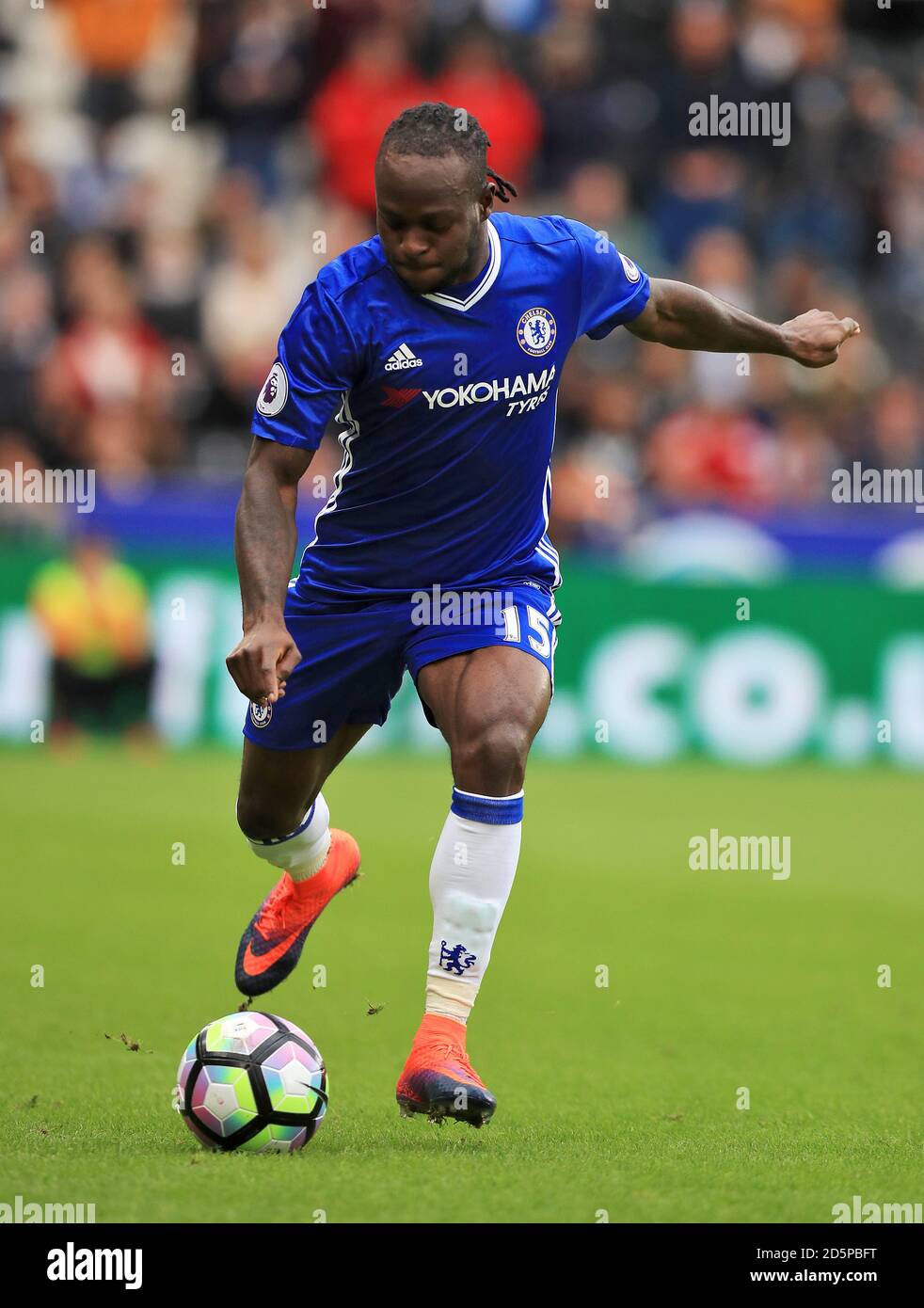 Chelsea's Victor Moses Stock Photo - Alamy