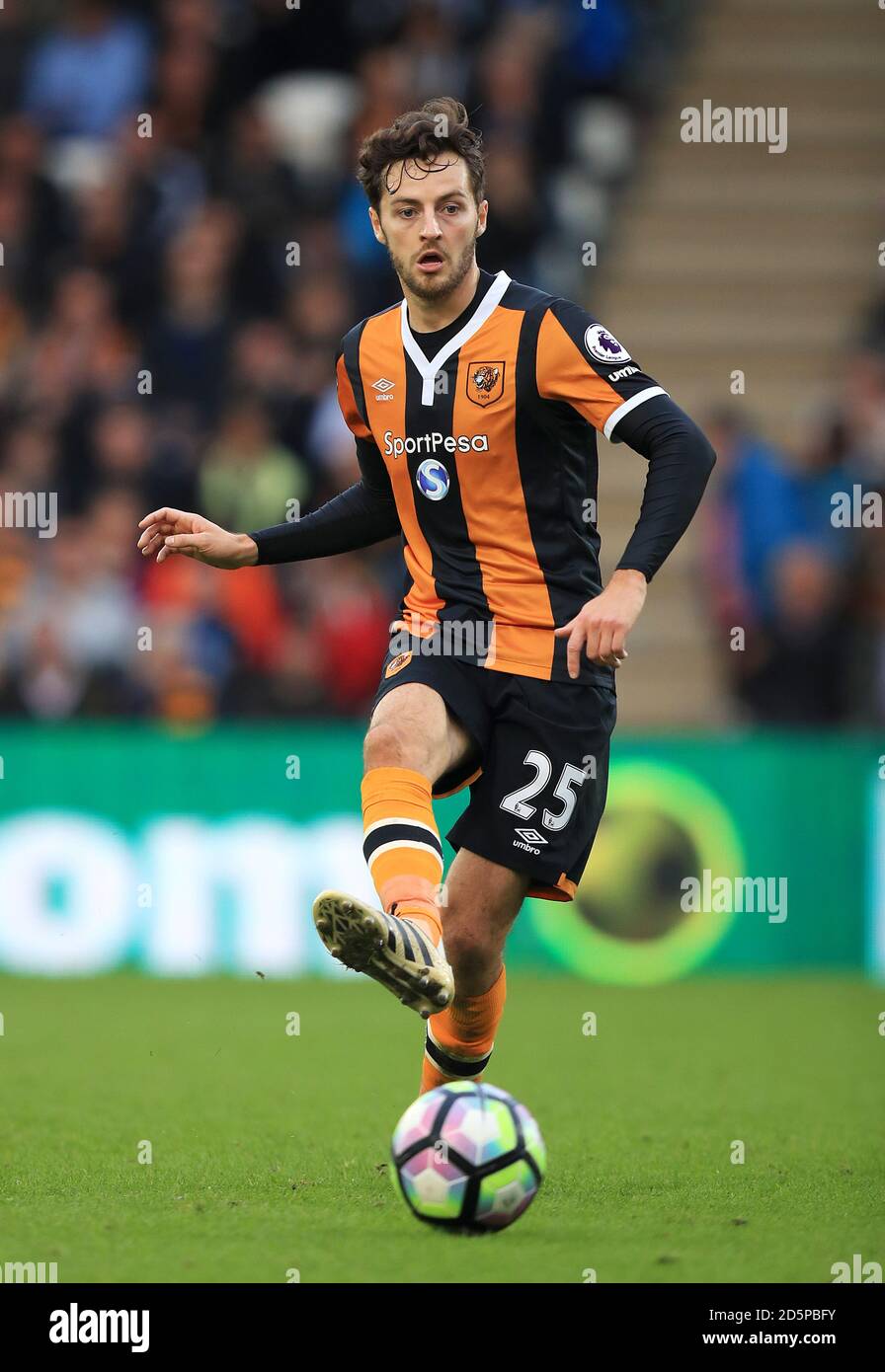 Hull City's Ryan Mason Stock Photo - Alamy