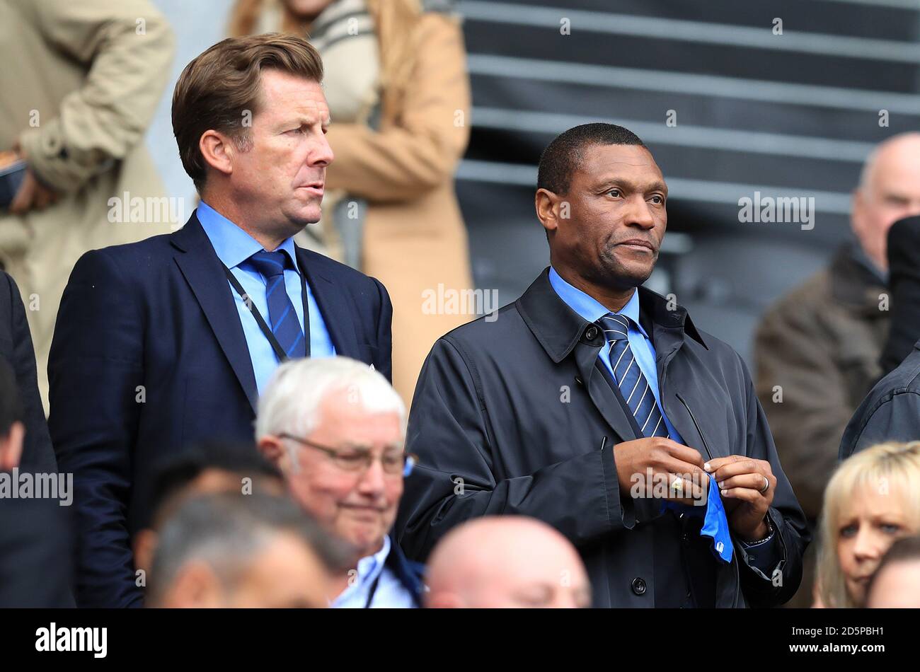 Chelsea Head of Communications Steve Atkins (left) and Technical ...
