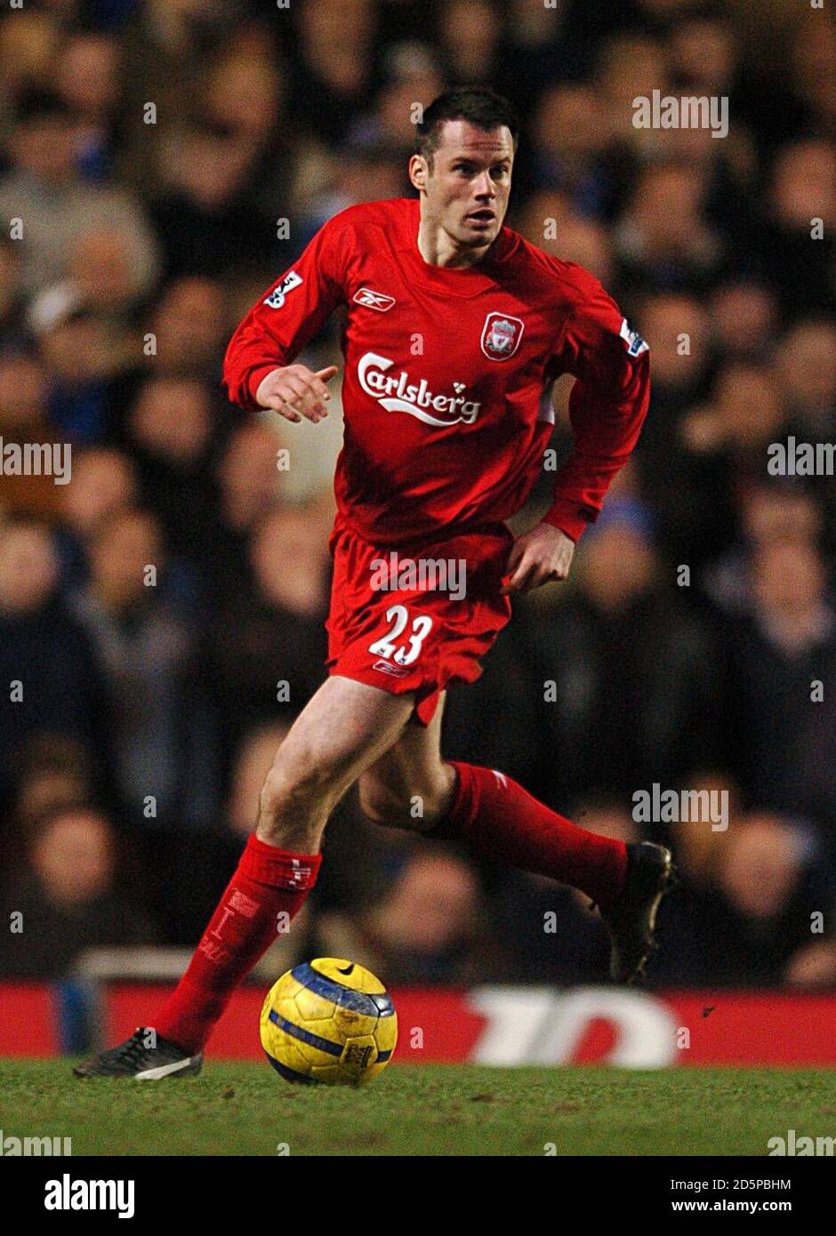 Jamie Carragher, Liverpool Stock Photo - Alamy