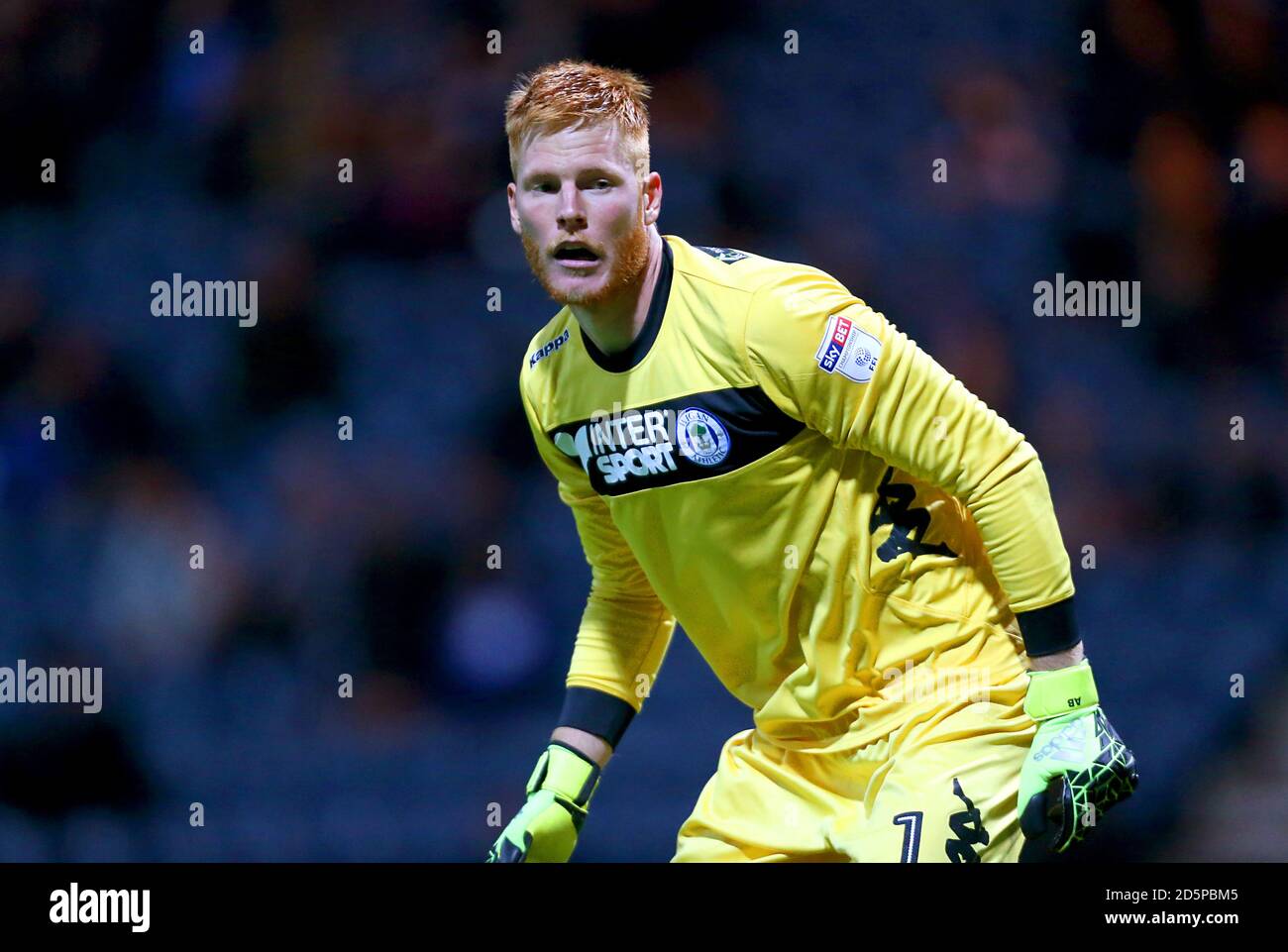 Goalkeeper Adam Bogdan, Wigan Athletic Stock Photo - Alamy