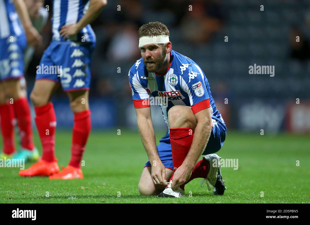 Jake Buxton, Wigan Athletic Stock Photo - Alamy
