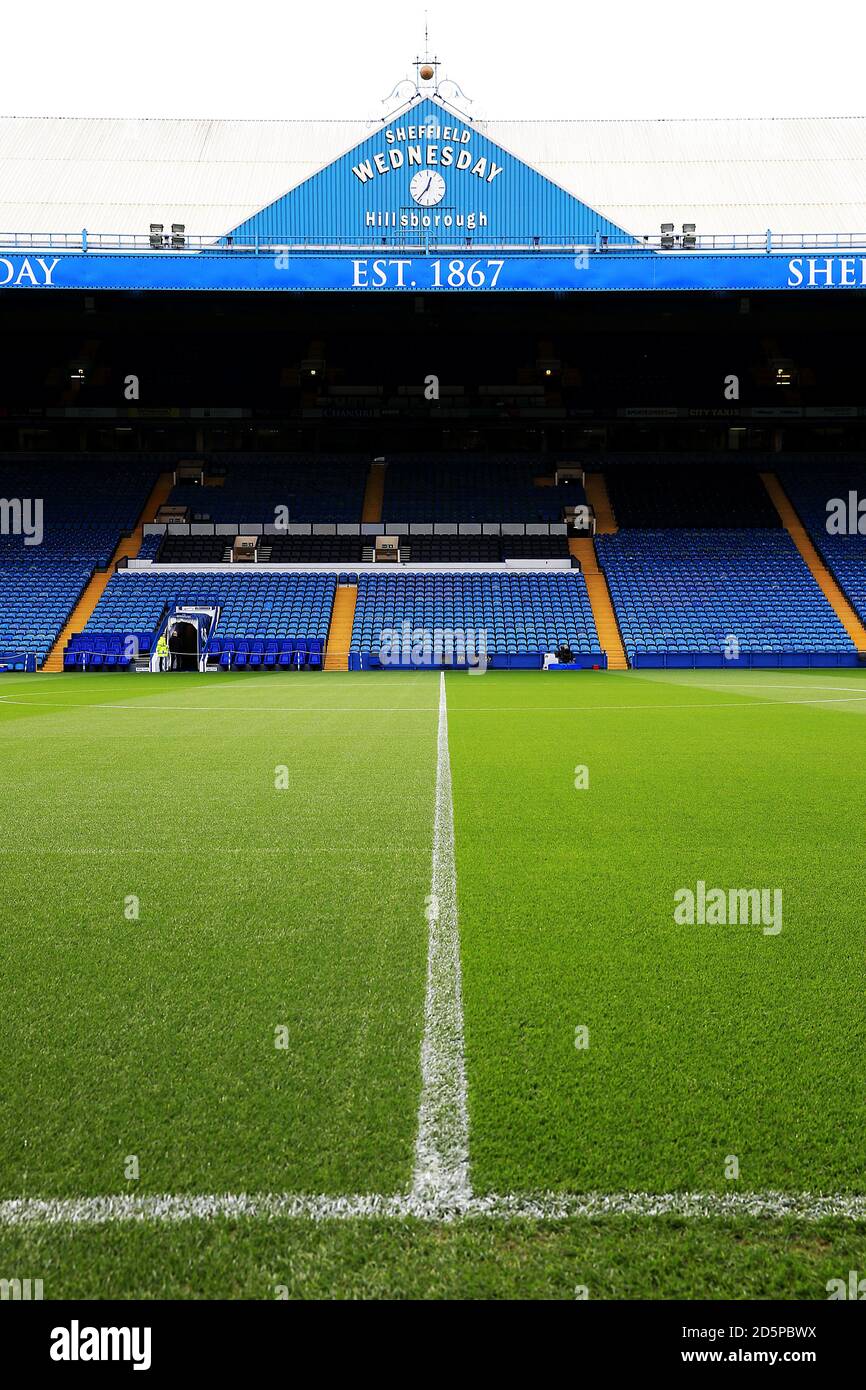 Sheffield Wednesday Hillsborough Stadium High Resolution Stock ...