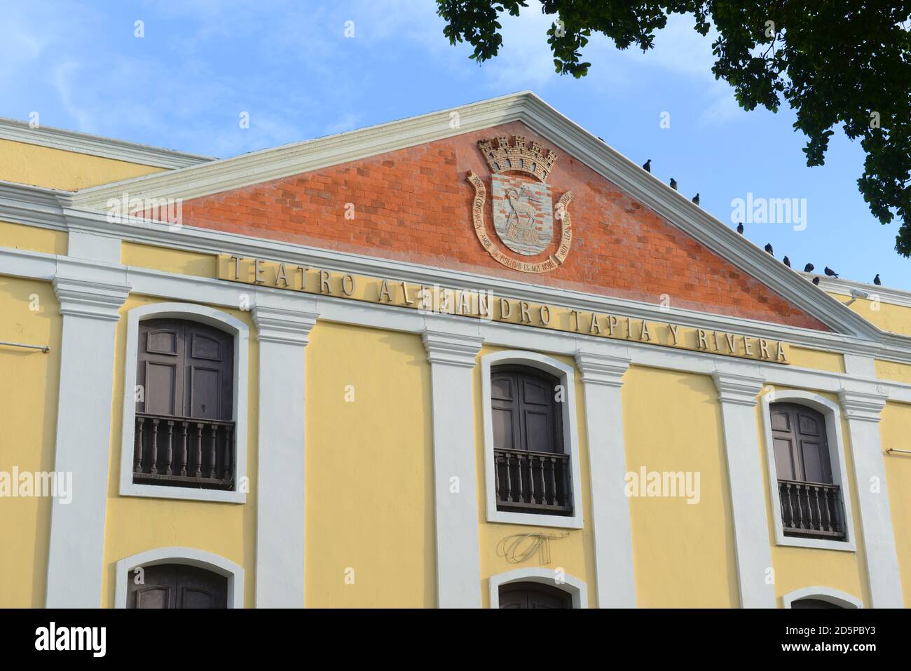 Teatro Tapia aka Teatro Alejandro Tapia y Rivera in Old San Juan ...