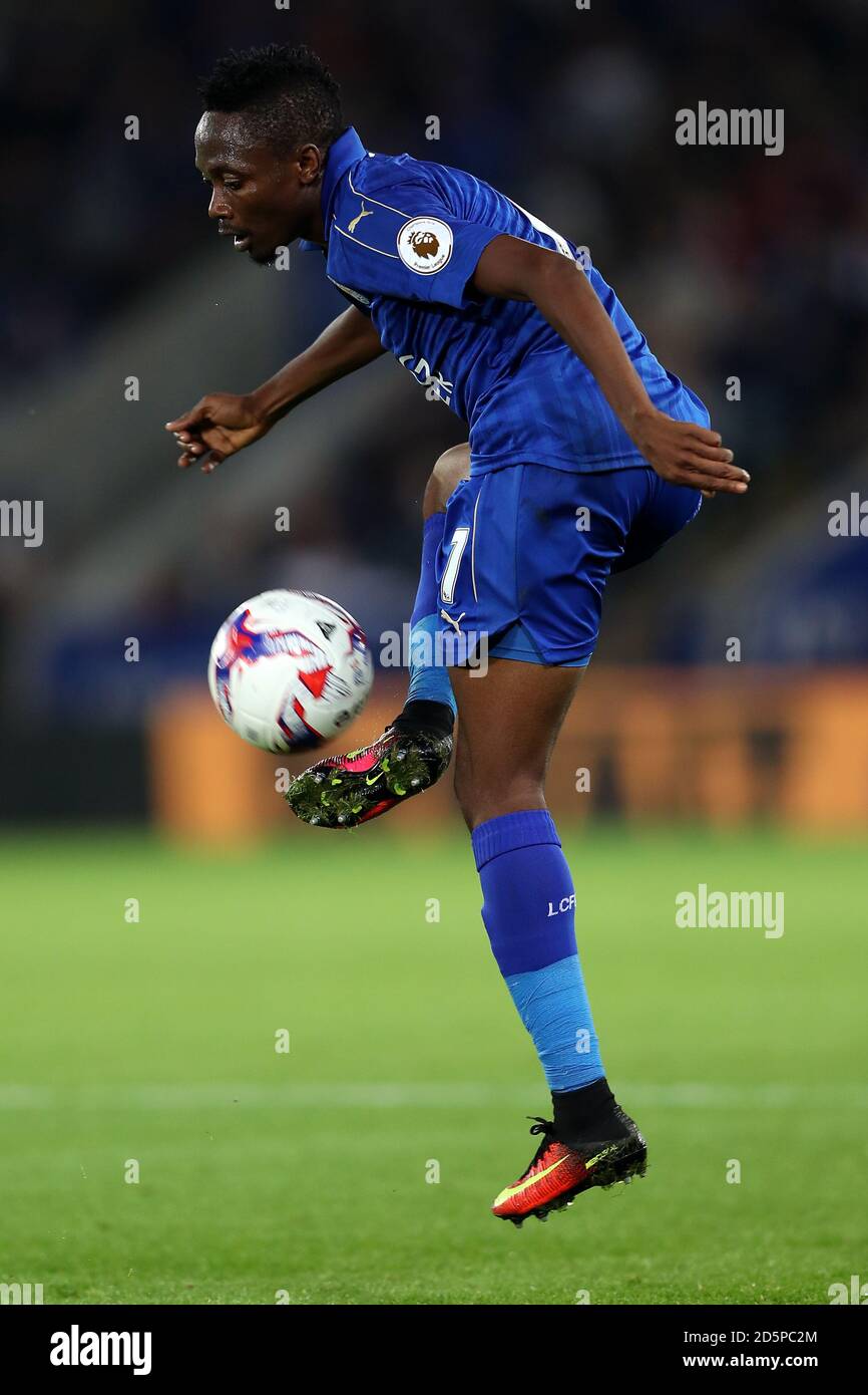 Leicester City's Ahmed Musa Stock Photo - Alamy