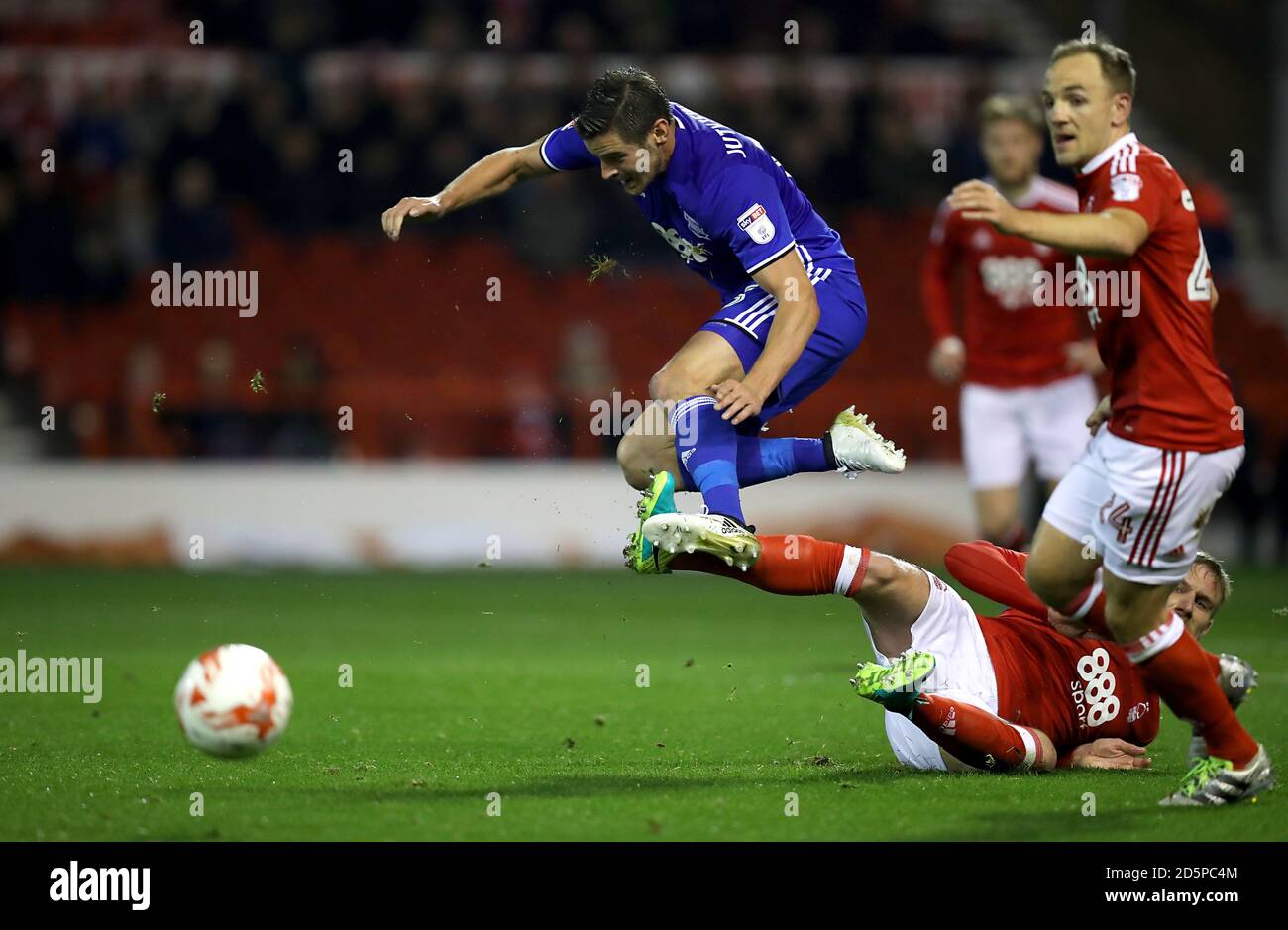Birmingham City's Lukas Jutkiewicz in action Stock Photo - Alamy