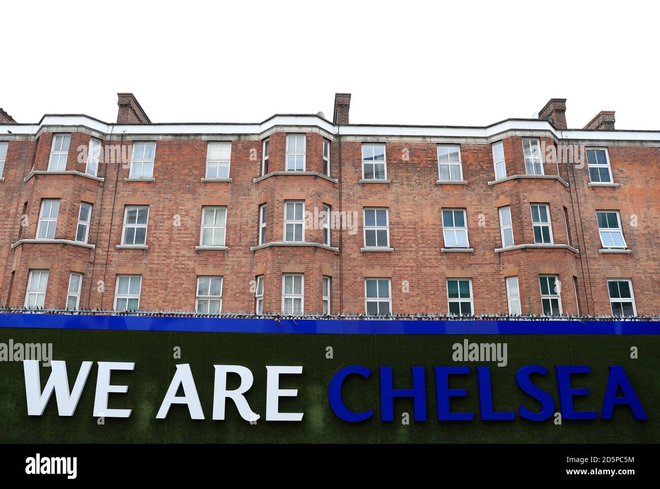 A general view of Chelsea signage at Stamford Bridge Stock Photo - Alamy