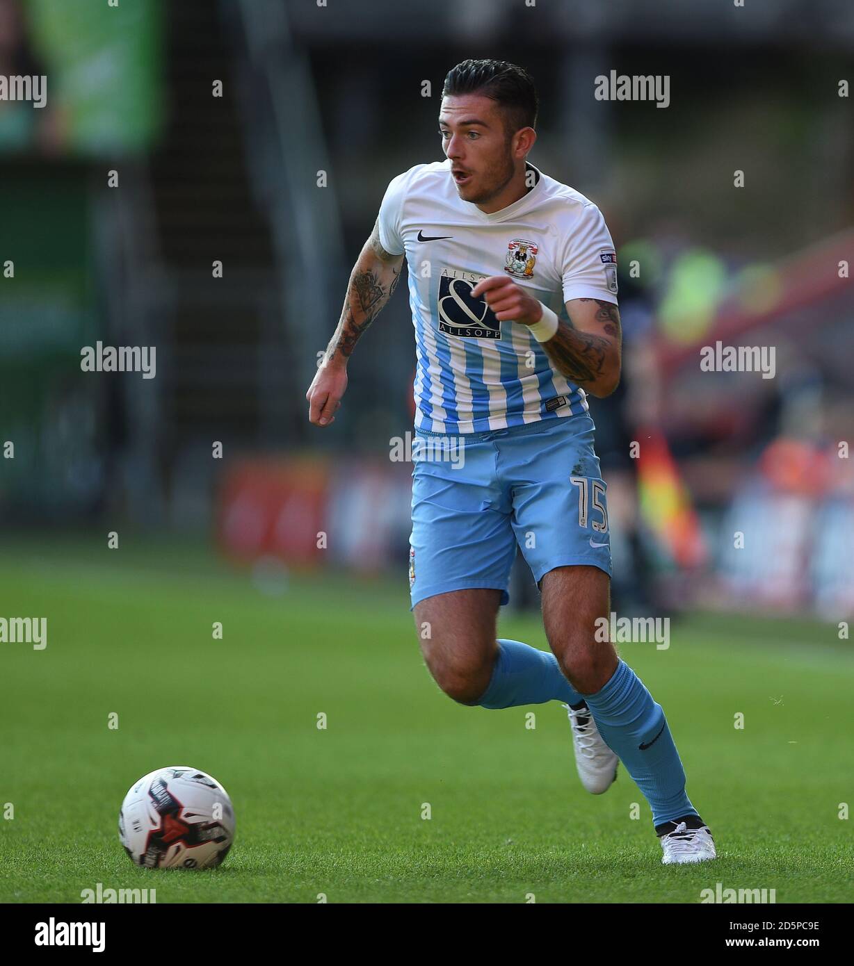 Coventry City's Lewis Page Stock Photo - Alamy