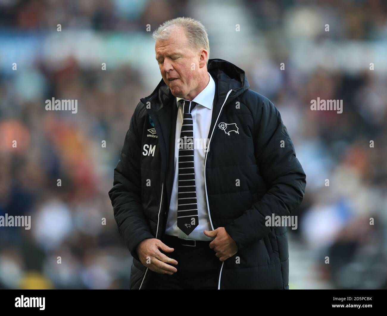 Derby County's manager Steve McClaren Stock Photo - Alamy