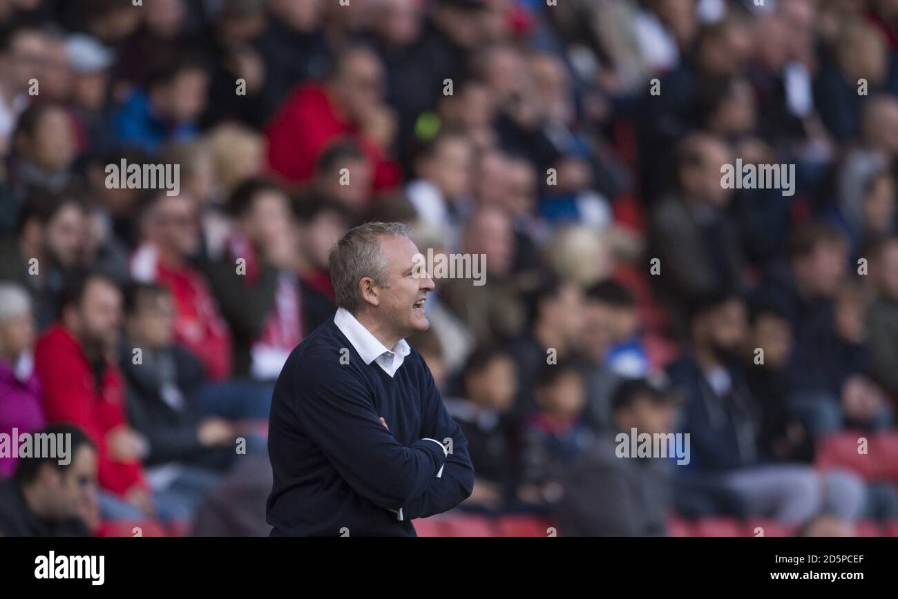 Coventry City's caretaker manager Mark Venus Stock Photo - Alamy