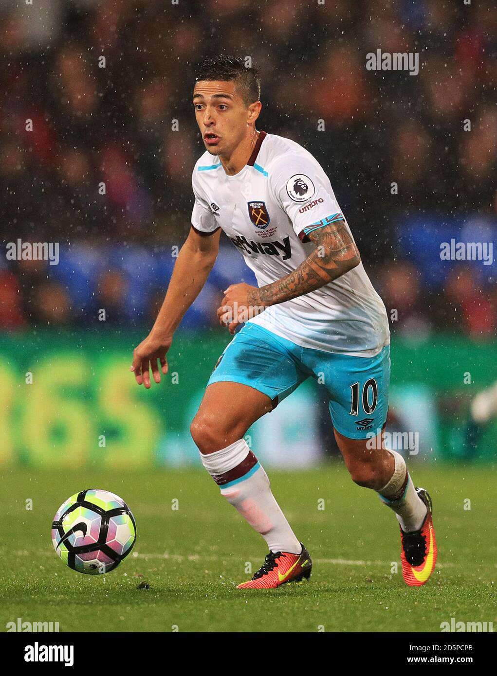 West Ham United's Manuel Lanzini Stock Photo - Alamy