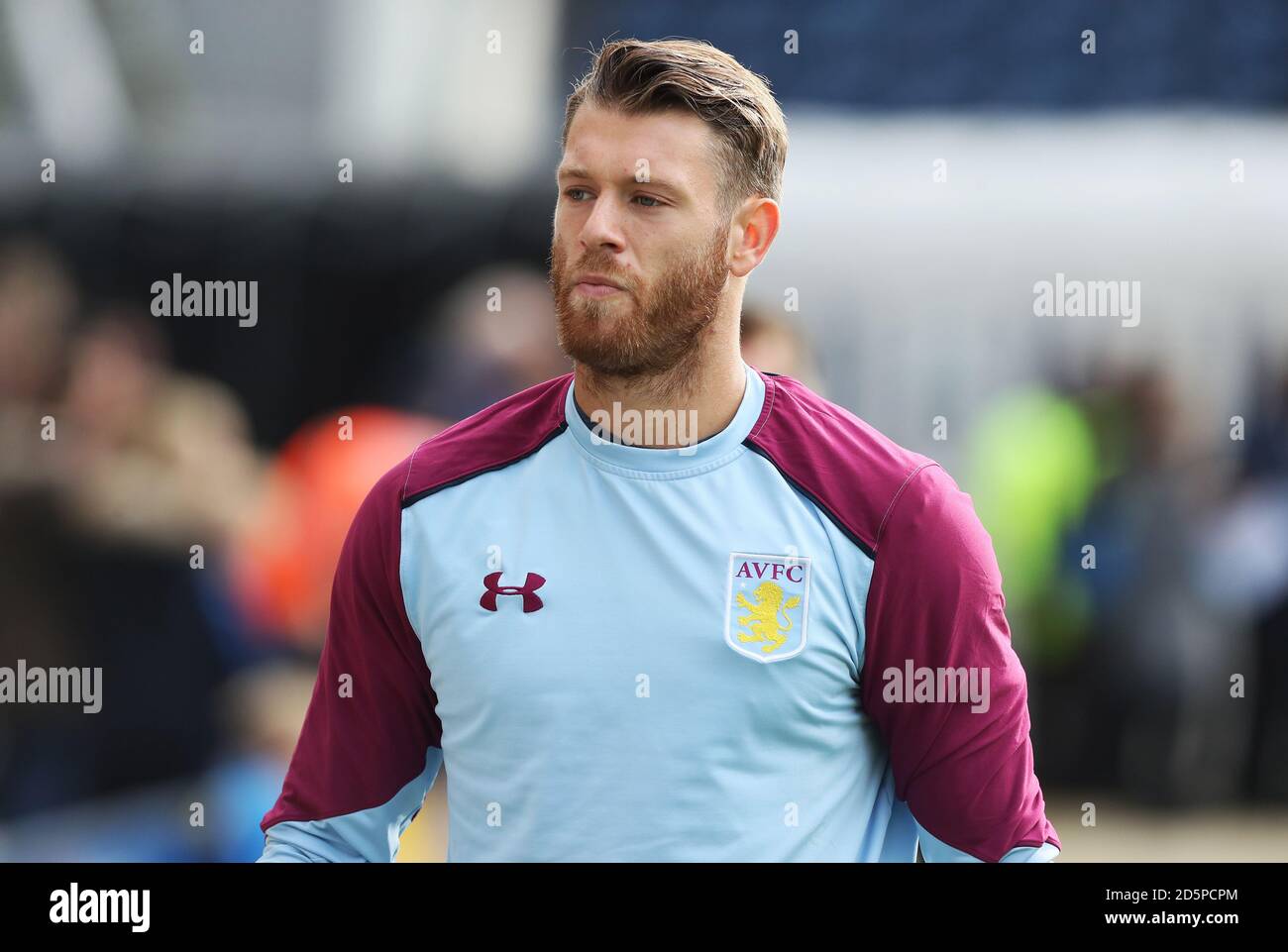 Aston Villa's Nathan Baker Stock Photo - Alamy