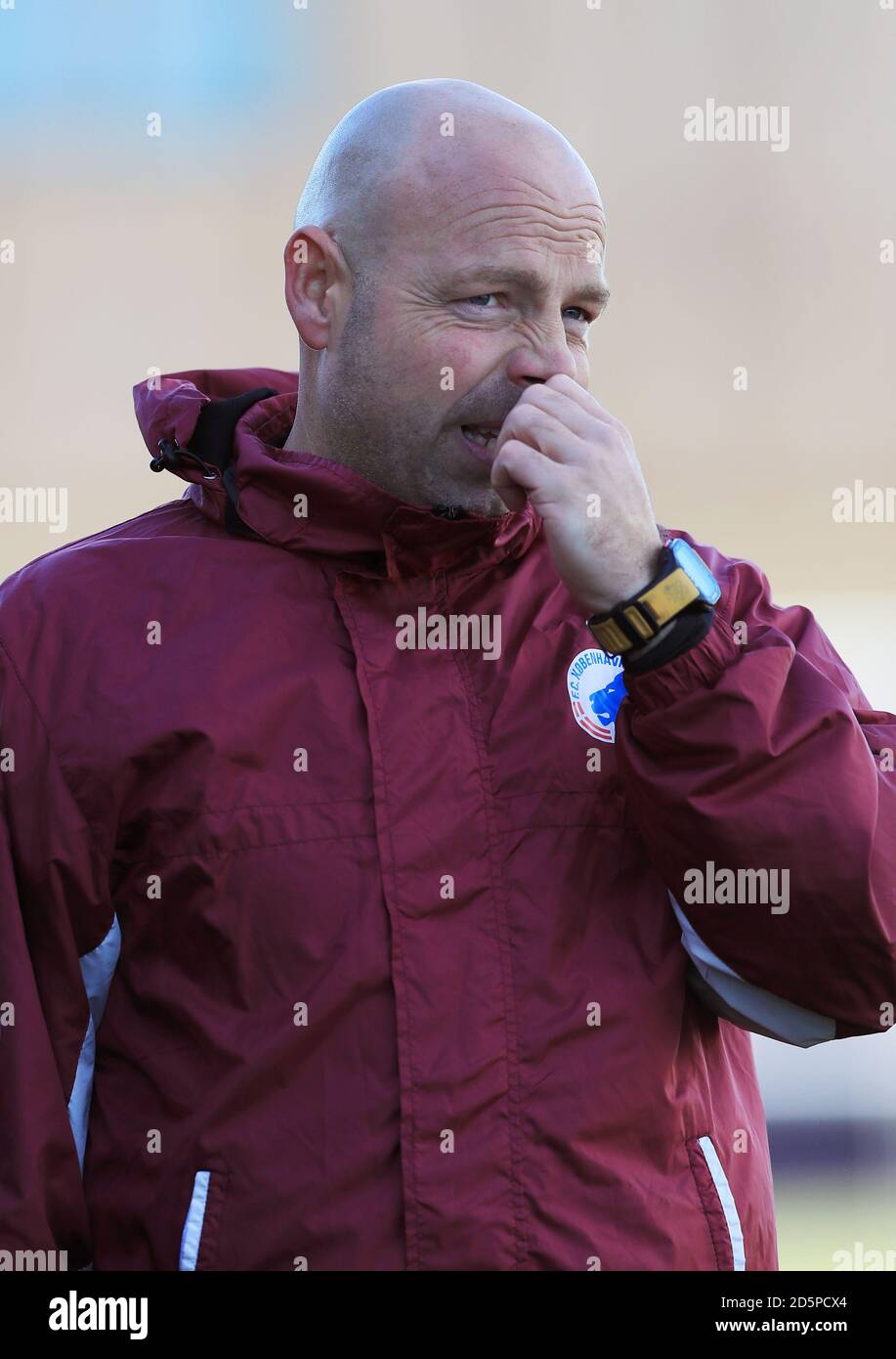 FC Copenhagen manager Brian Riemer Stock Photo - Alamy