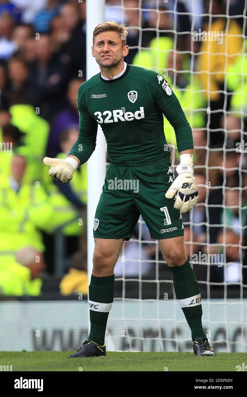 Leeds United goalkeeper Robert Green Stock Photo - Alamy