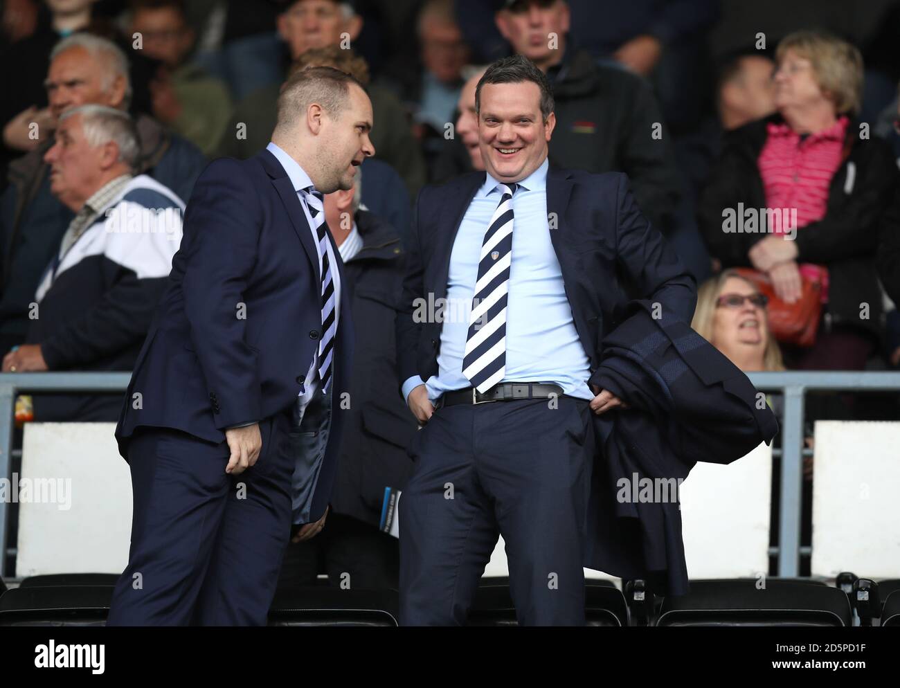 Leeds United chief executive Ben Mansford (right Stock Photo - Alamy