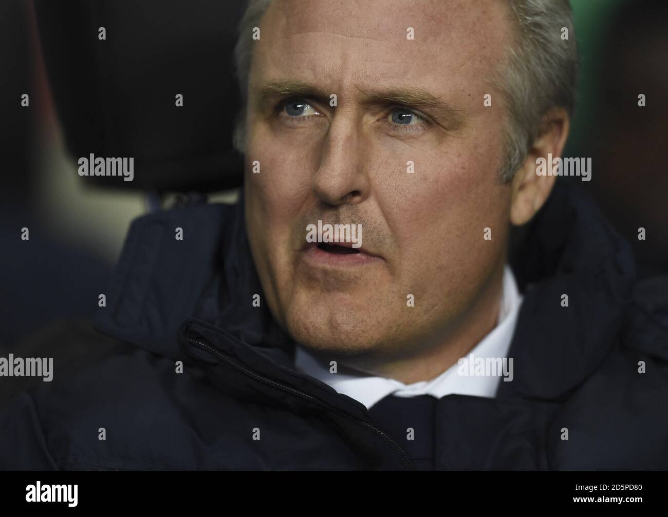 Coventry City's Mark Venus ahead of kick off against Oxford United ...