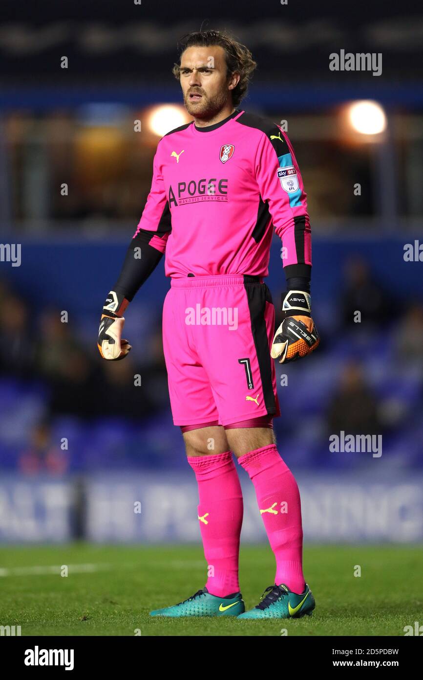 Rotherham United goalkeeper Lee Camp Stock Photo - Alamy