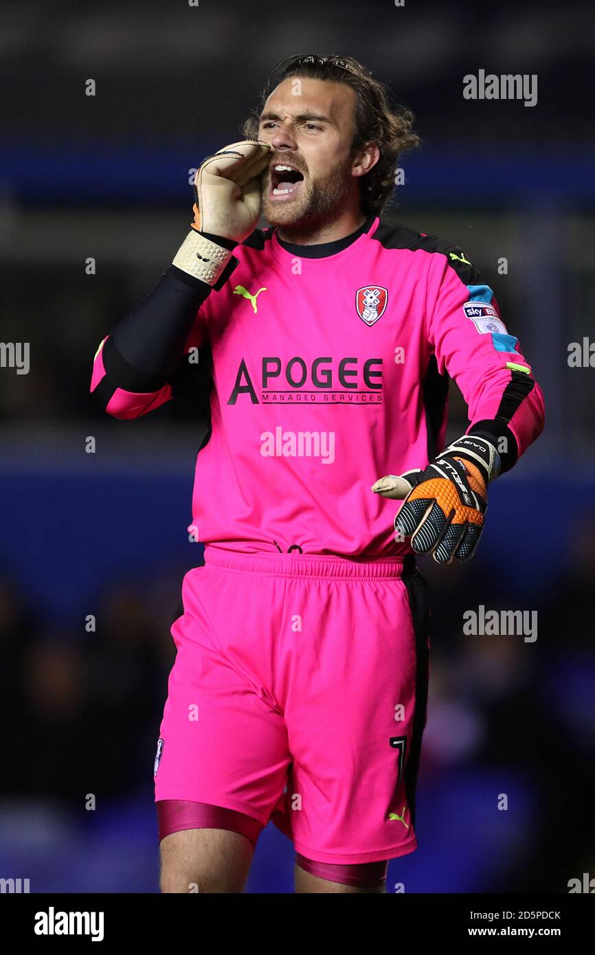 Rotherham United goalkeeper Lee Camp Stock Photo - Alamy