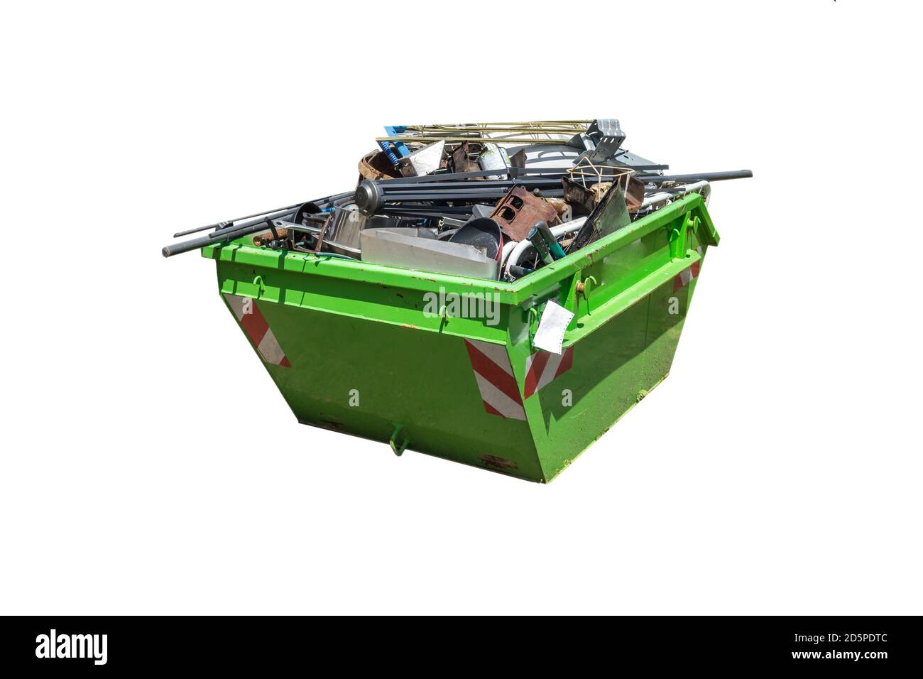 Construction waste container Cut Out Stock Images & Pictures - Alamy