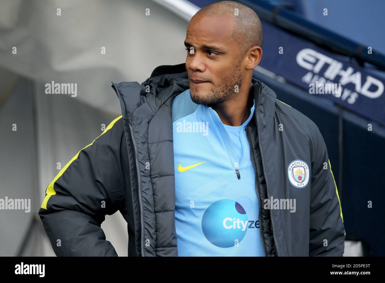 Manchester City's Vincent Kompany Stock Photo - Alamy
