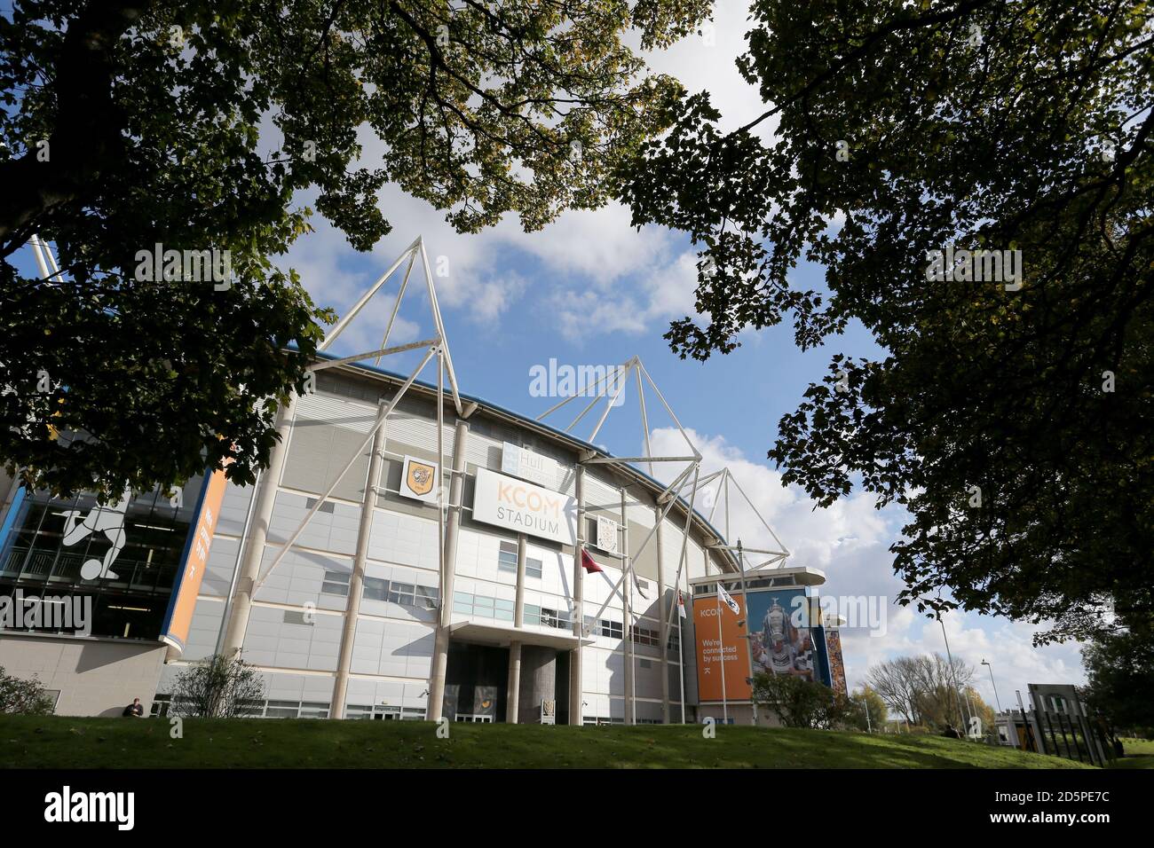 Hull City's KCOM stadium Stock Photo - Alamy
