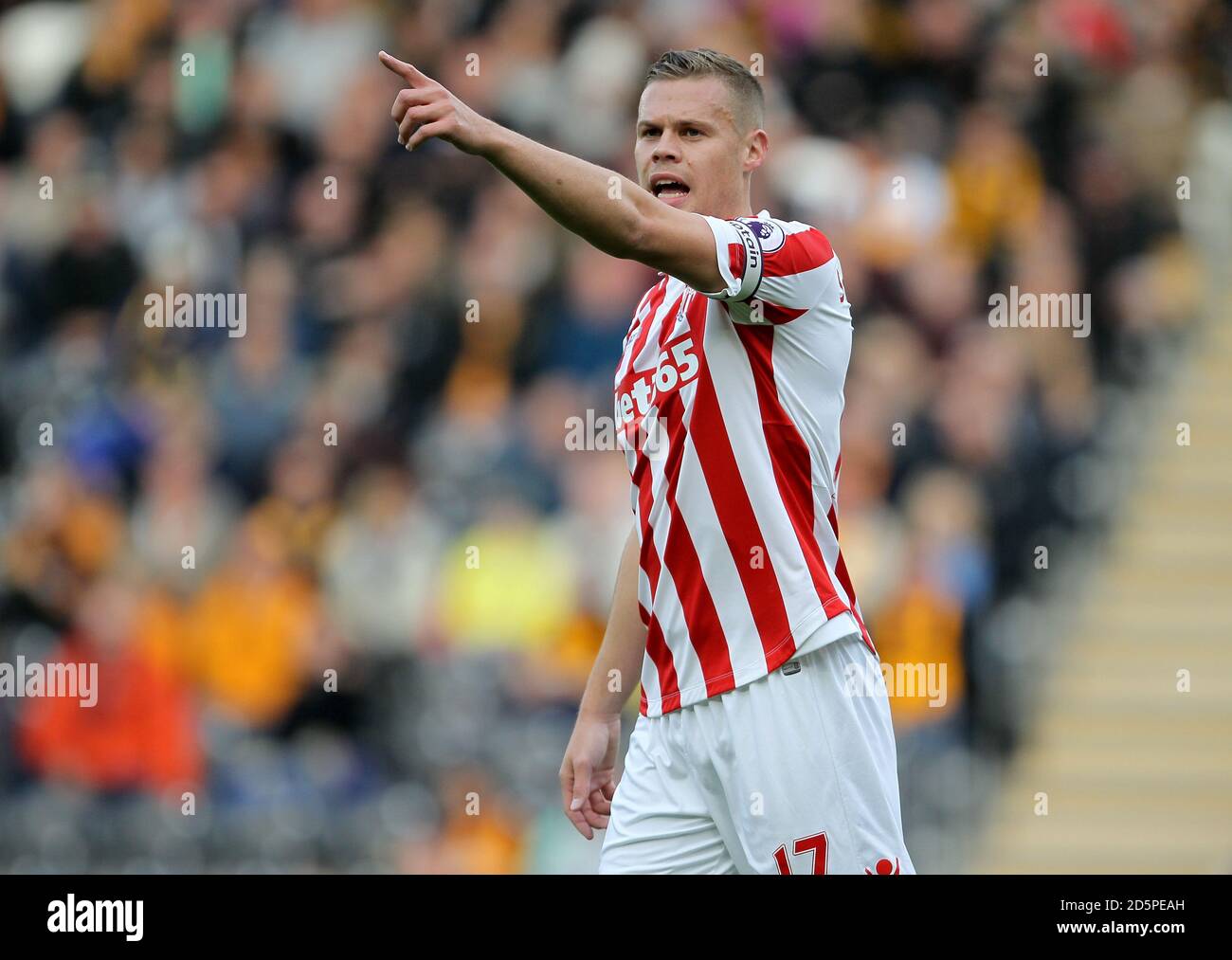 Stoke City's Ryan Shawcross Stock Photo - Alamy