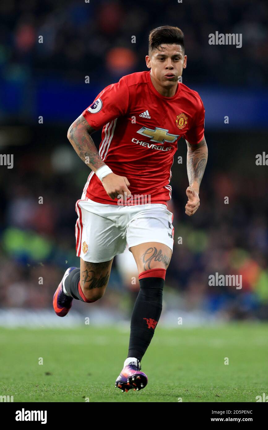 Manchester United's Marcos Rojo Stock Photo - Alamy